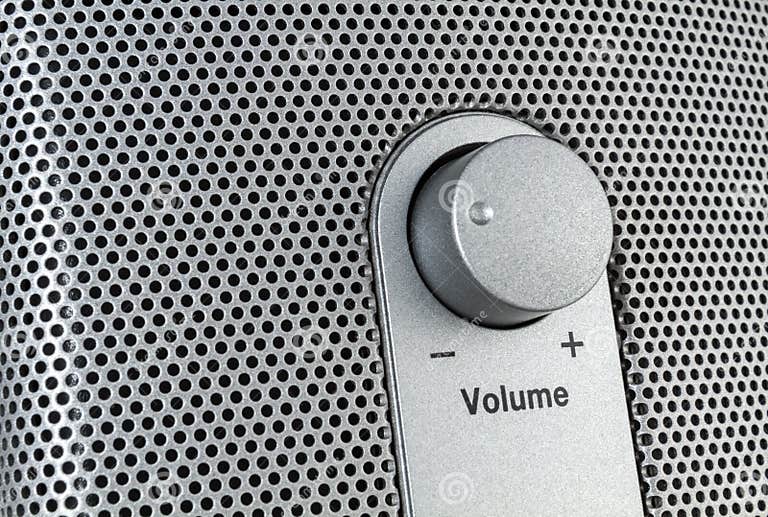 Volume control with mesh stock photo. Image of button - 29368348