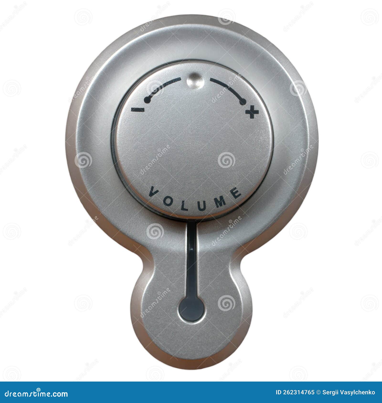 Volume control. stock image. Image of indicator, controlling - 262314765