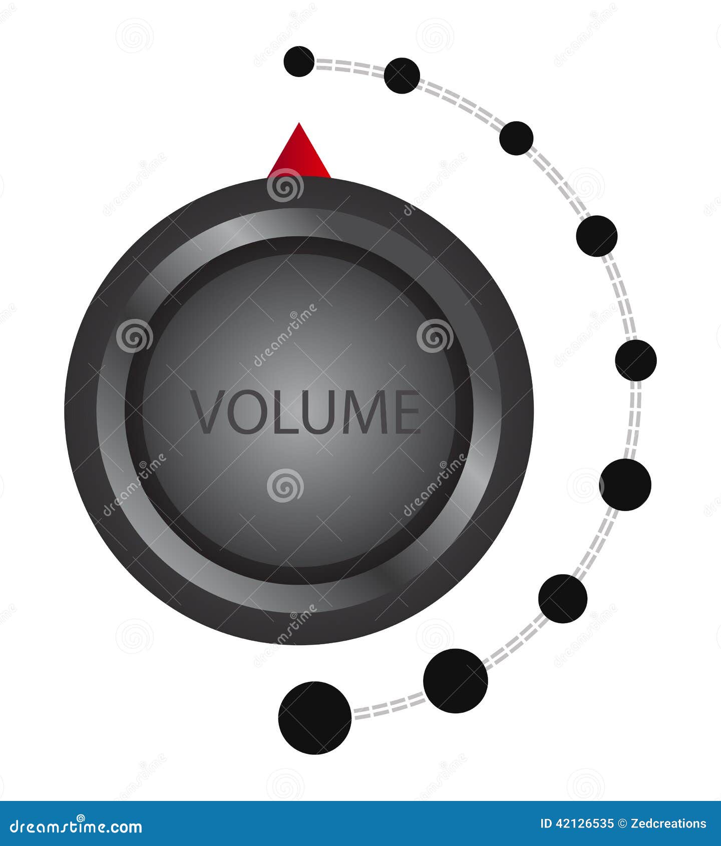 Volume Control Knob. Amplifier Round Dial Level Regulator, Metal ... Volume Control Knob. Amplifier Round Dial Level Regulator, Metal ...