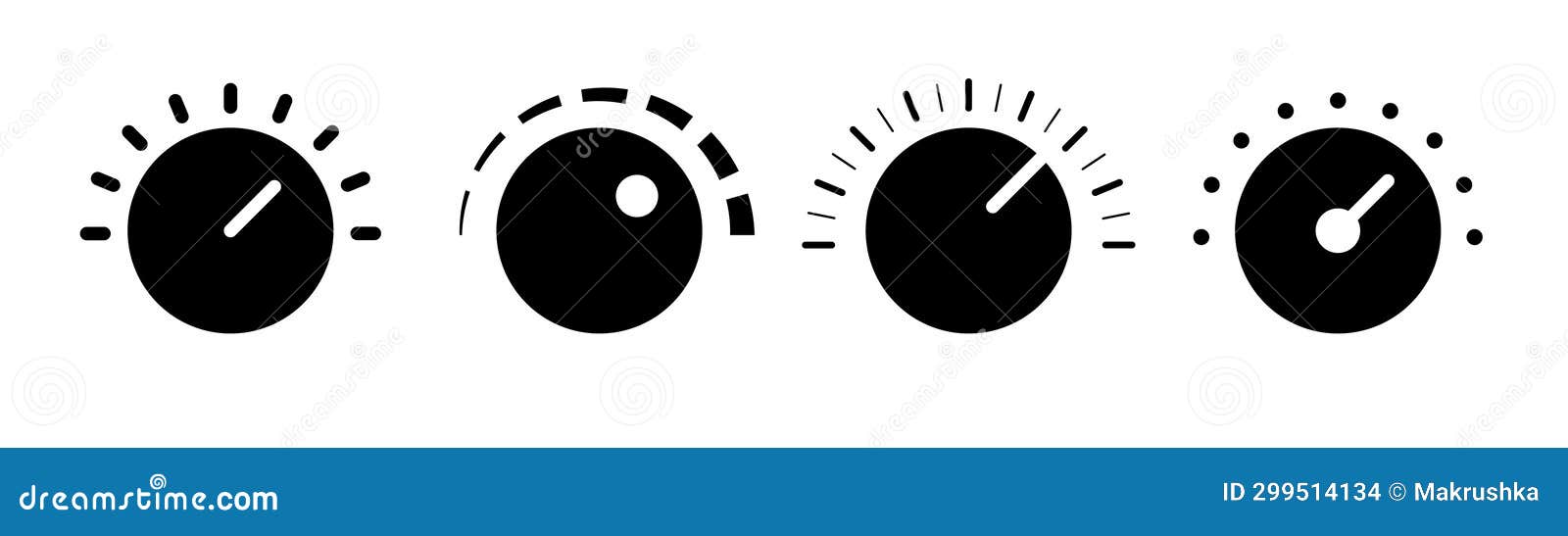 Adjustment Dial. Rotary Dials With Round Scale Volume Level Knob And ... Adjustment Dial. Rotary Dials With Round Scale Volume Level Knob And ...