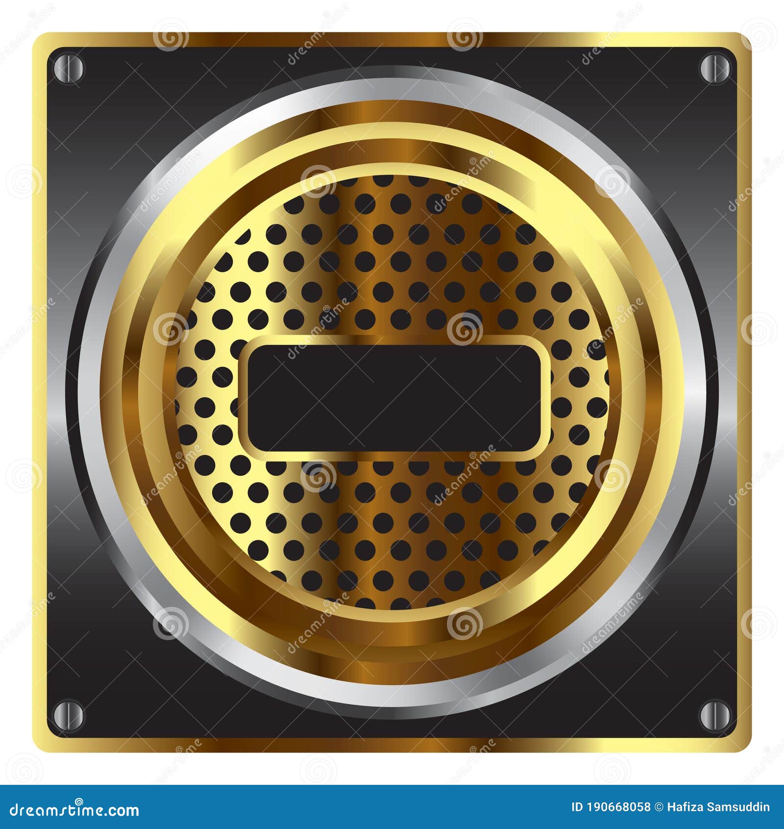 Volume Decrease Button. Vector Illustration Decorative Design Stock Vector - Illustration of ...