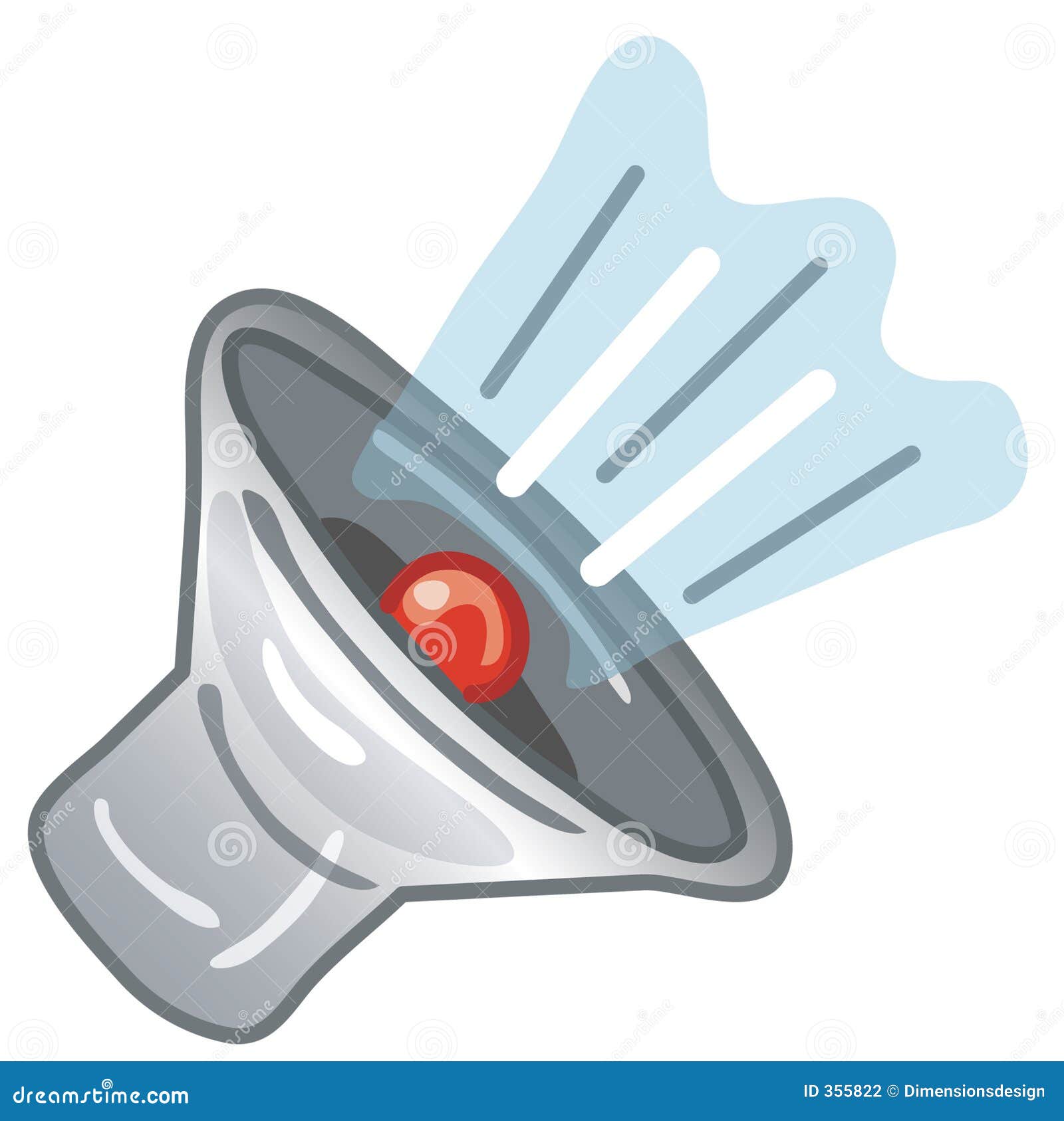 Volume icon stock vector. Illustration of soft, high, symbol - 355822