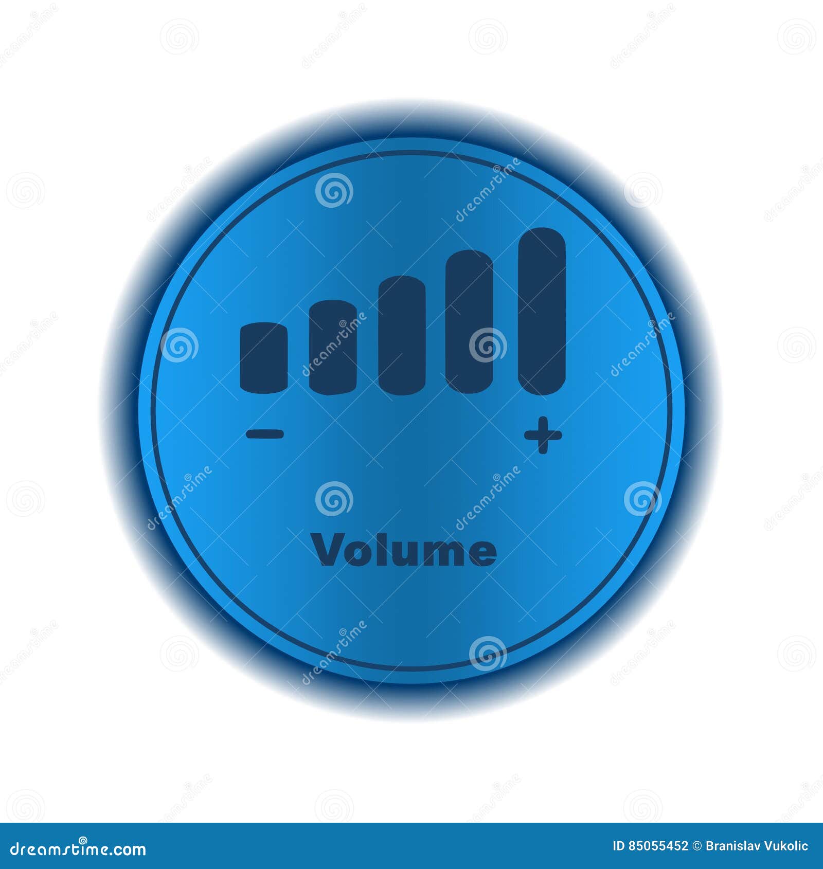 Volume Icon, Sign, Illustration Stock Illustration - Illustration of ...