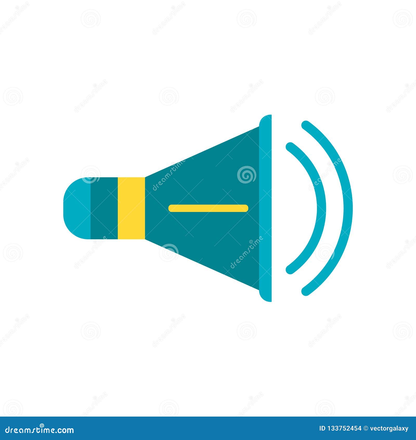 Volume Icon Vector Isolated on White Background, Volume Sign Stock ...