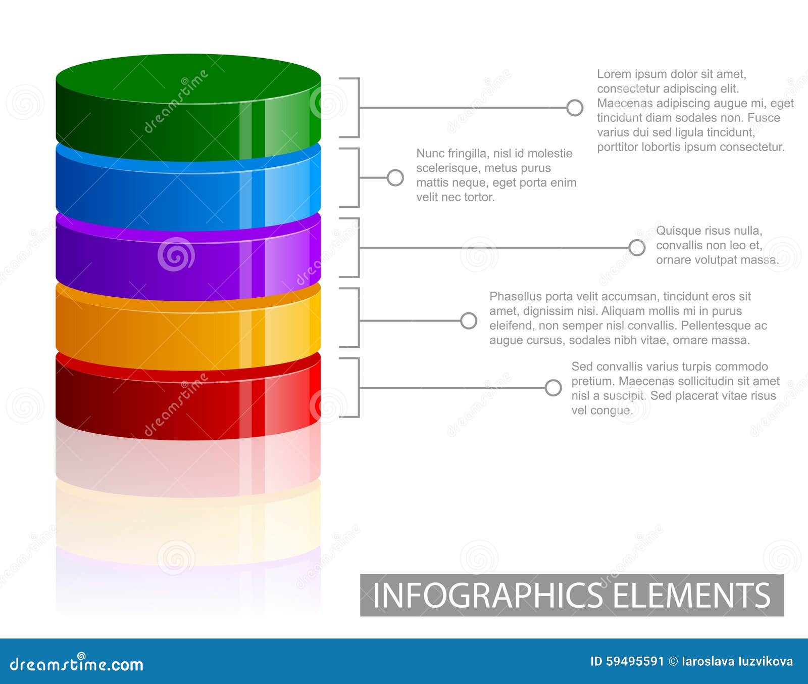 Volume Info-graphic Elements Stock Vector - Illustration of black ...
