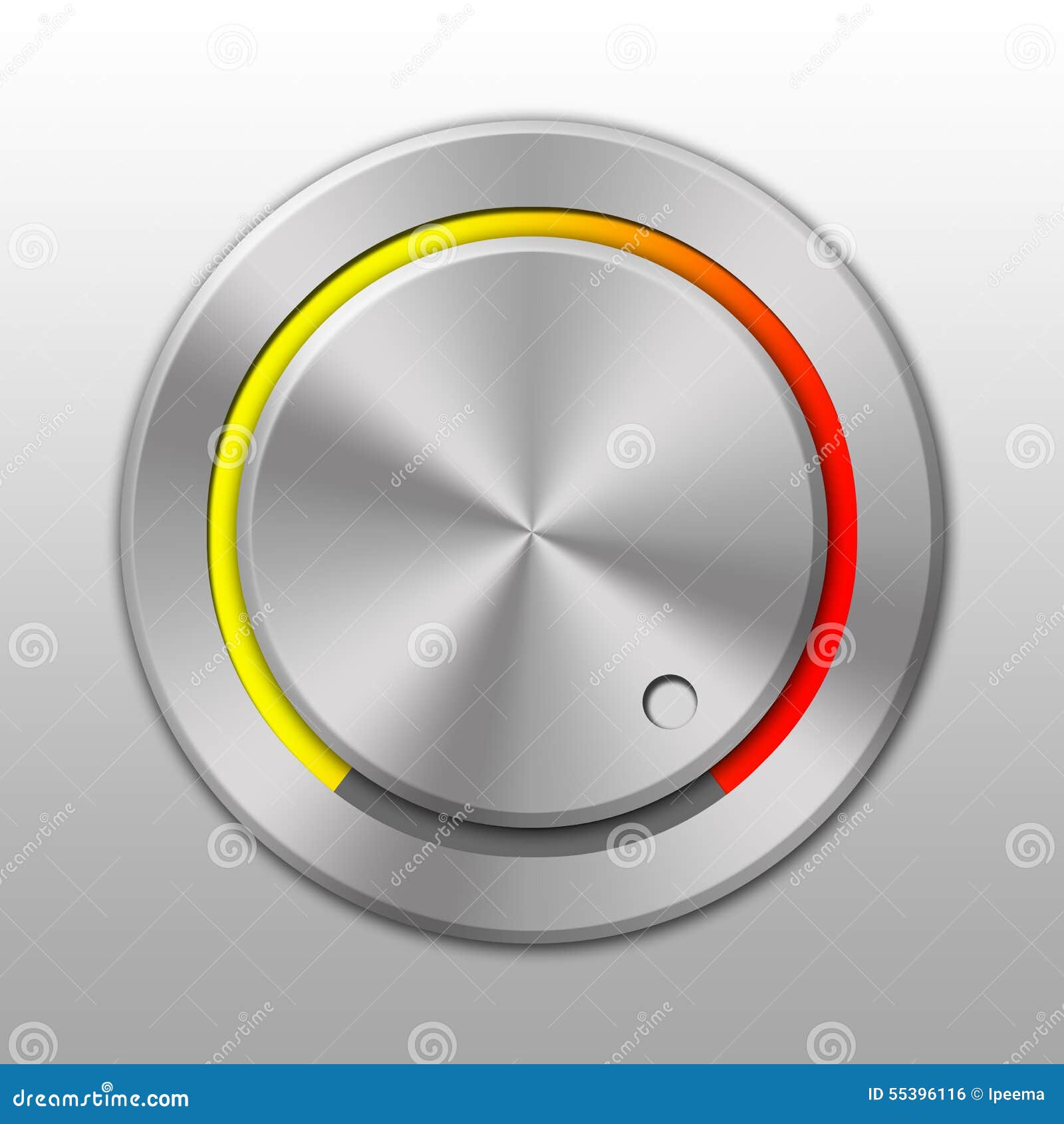 Volume Knob stock illustration. Illustration of gray - 55396116