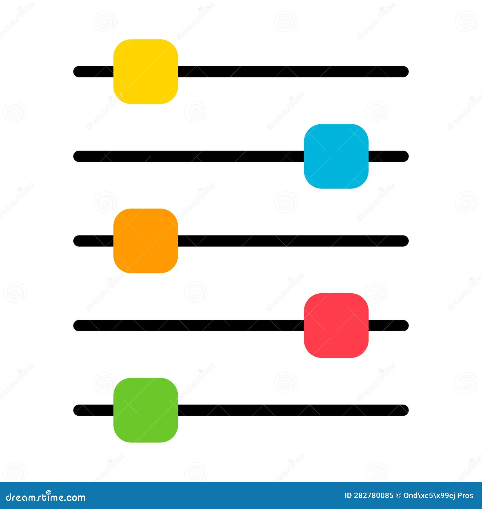 Volume Mixer Control Icon, Filter Sound Symbol Button, Switch Sign ...