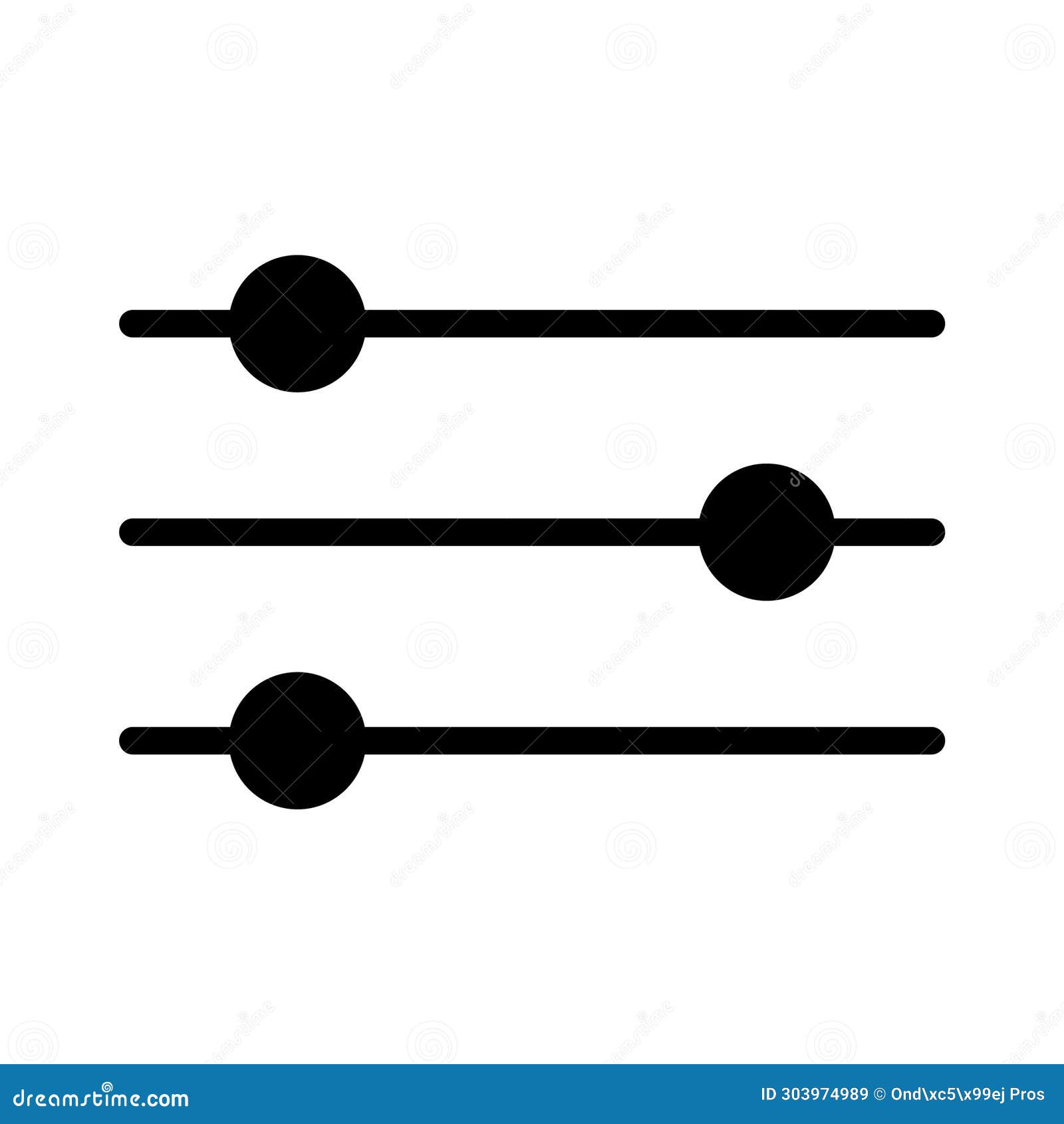 Volume Mixer Control Icon, Filter Sound Symbol Button, Switch Sign ...