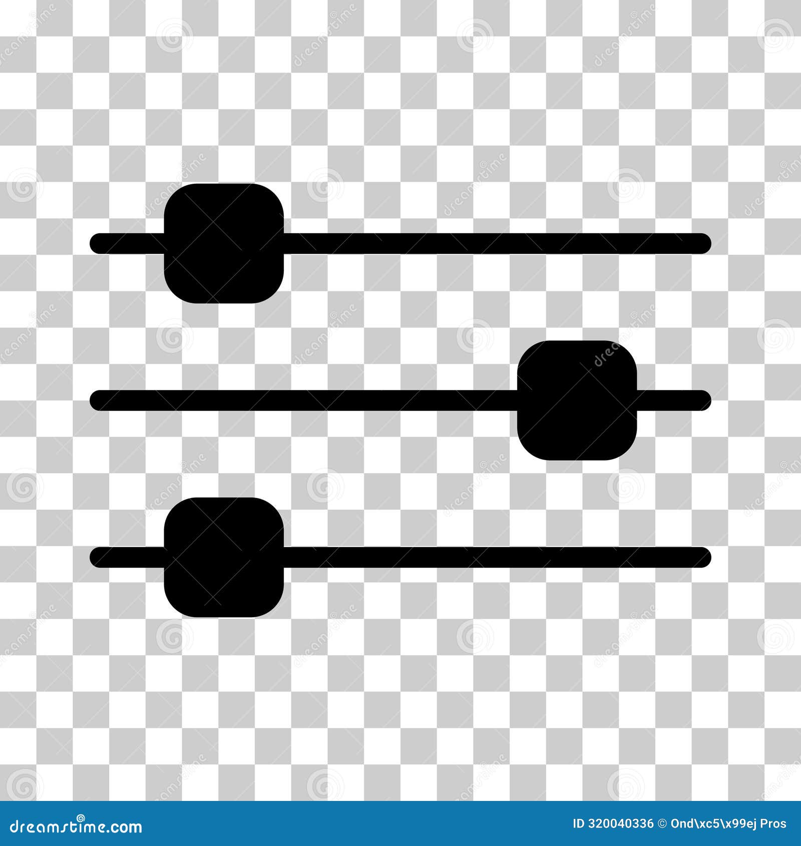 Volume Mixer Control Icon, Filter Sound Symbol Button, Switch Sign ...