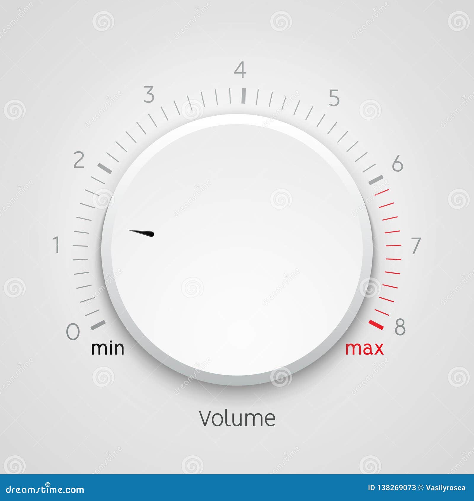 Volume Music Sign Audio Icon. Symbol For Sound Level Vector ...