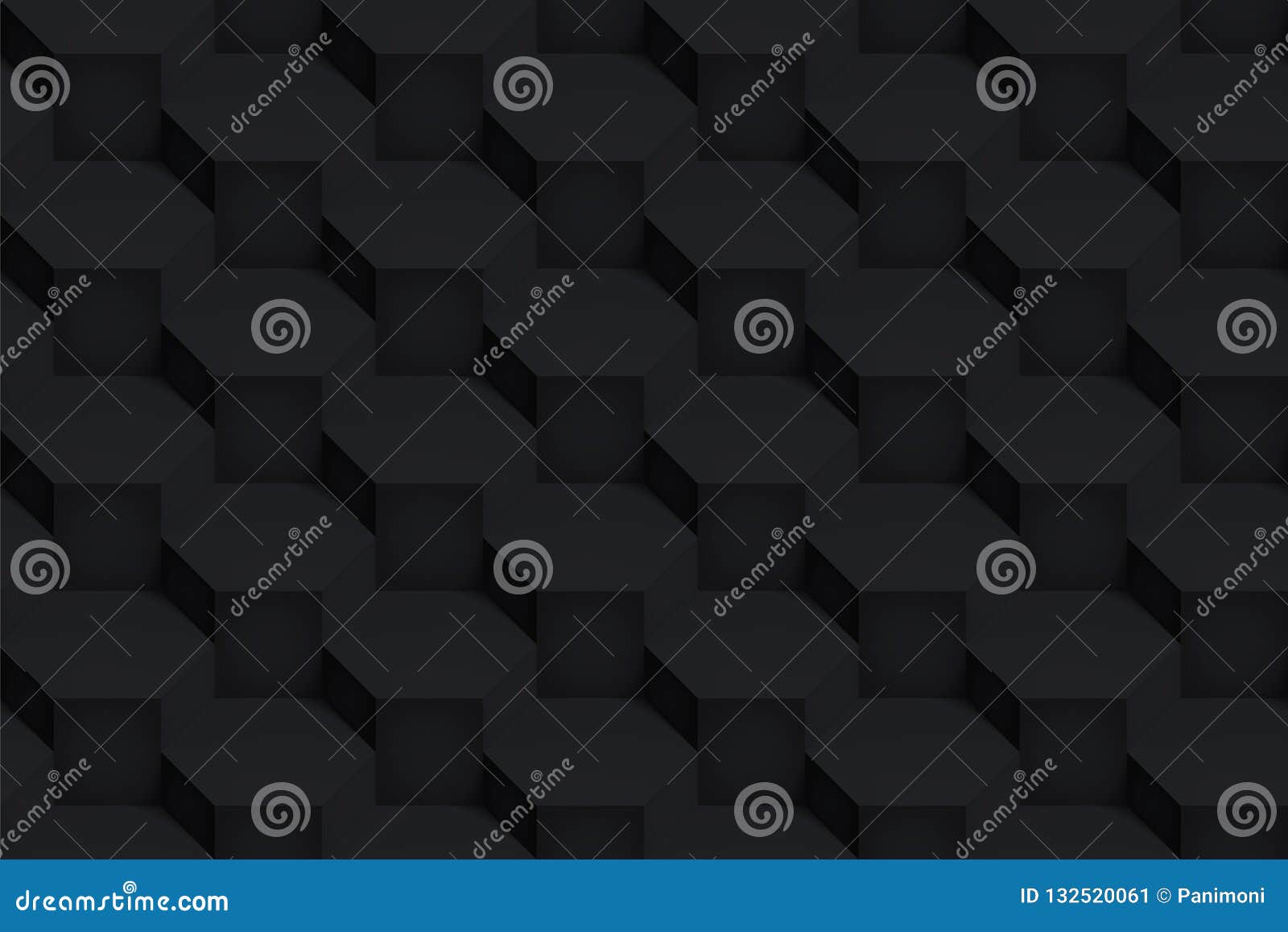 8 Volume Realistic Cubes Textures Set, White Geometric Patterns, Vector ...