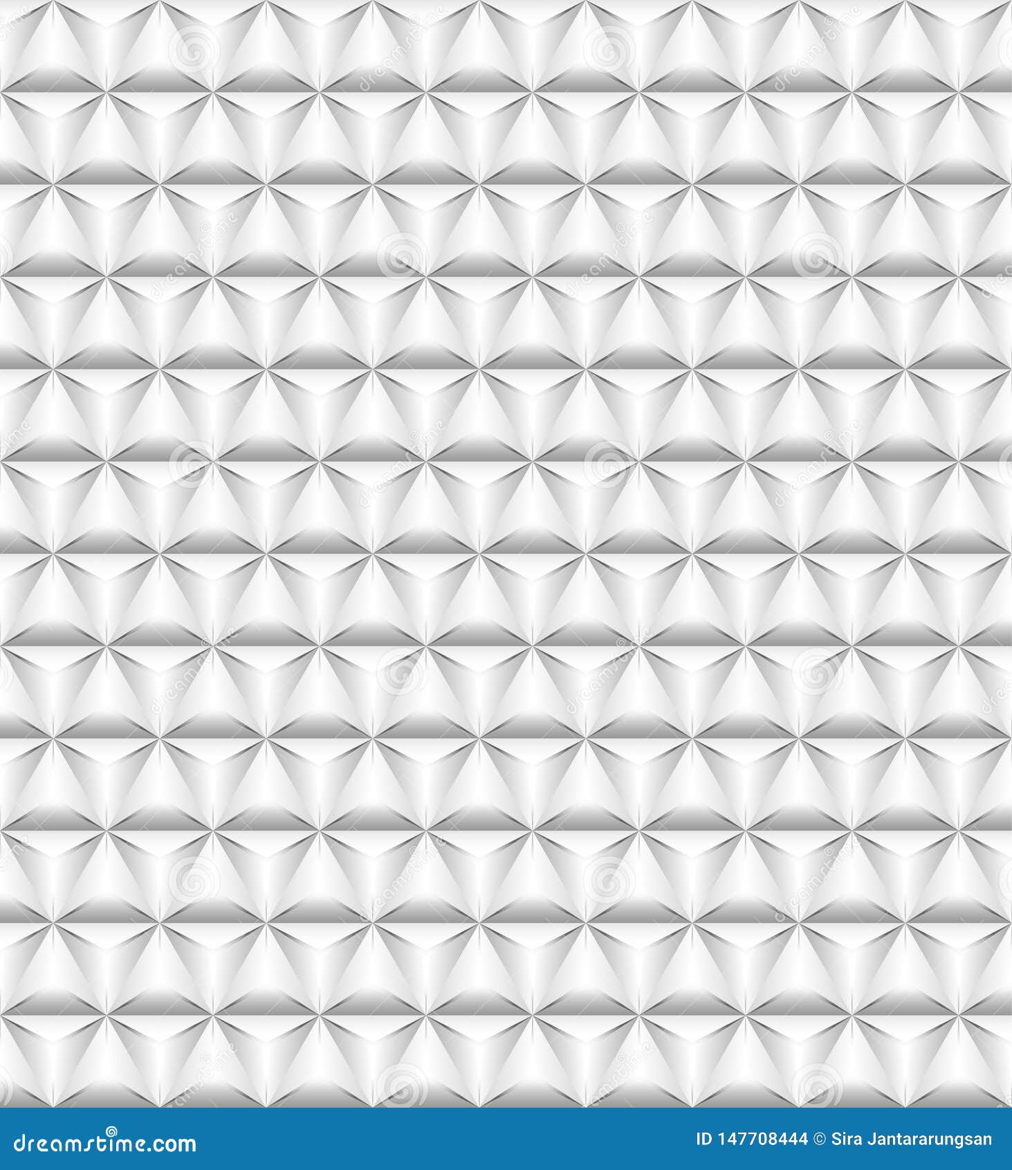 Volume Realistic Texture, Gray 3d Triangle Geometric Pattern Stock ...