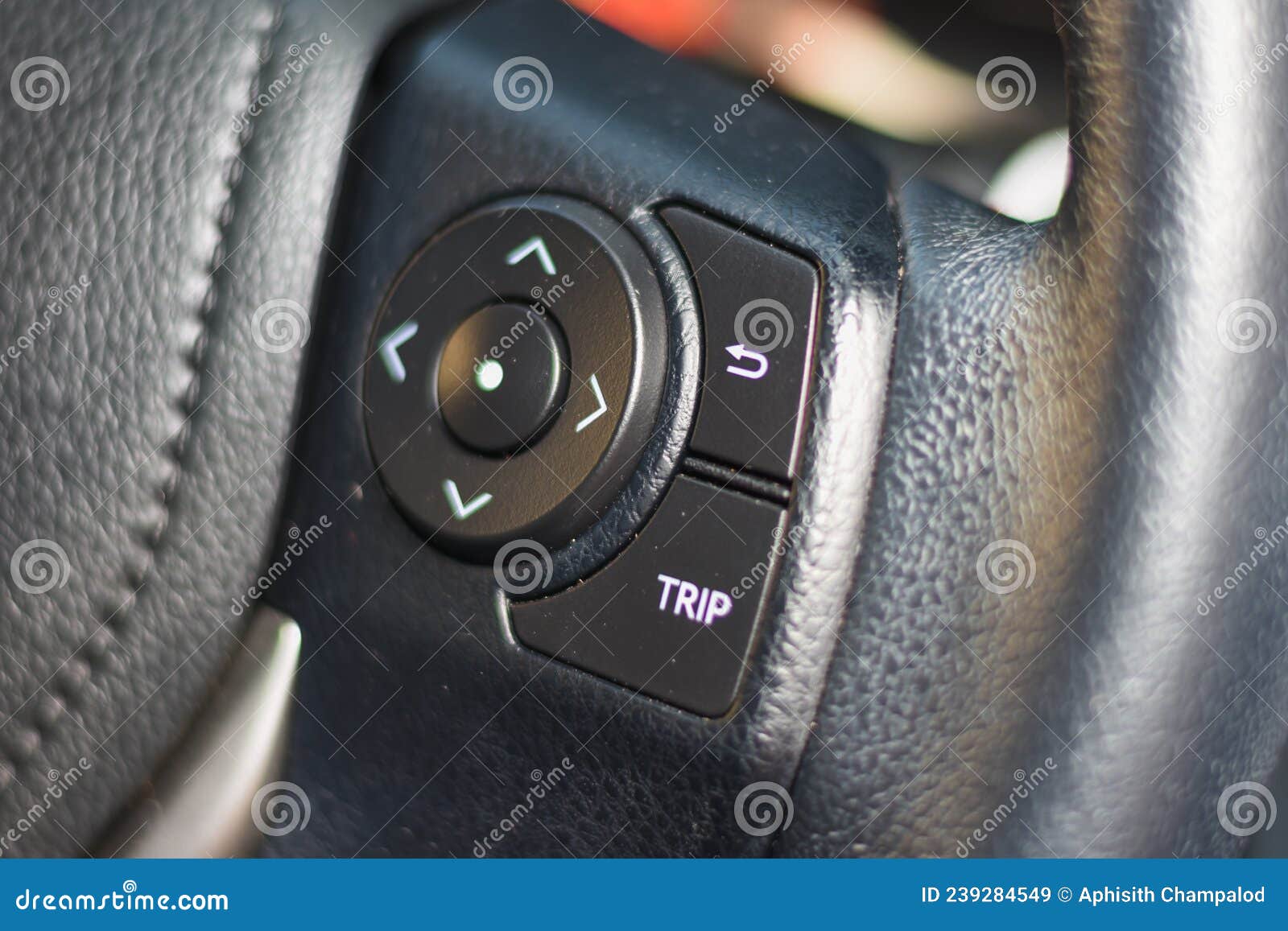 Volume Up and Down Buttons Inside the Car Stock Image - Image of ...