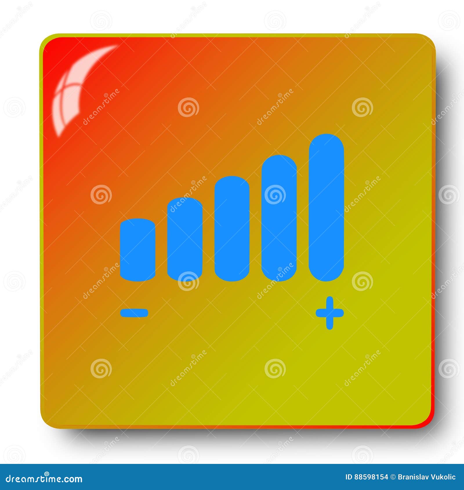 Volume, Volume Adjustment, Icon,sing,illustration Stock Illustration ...