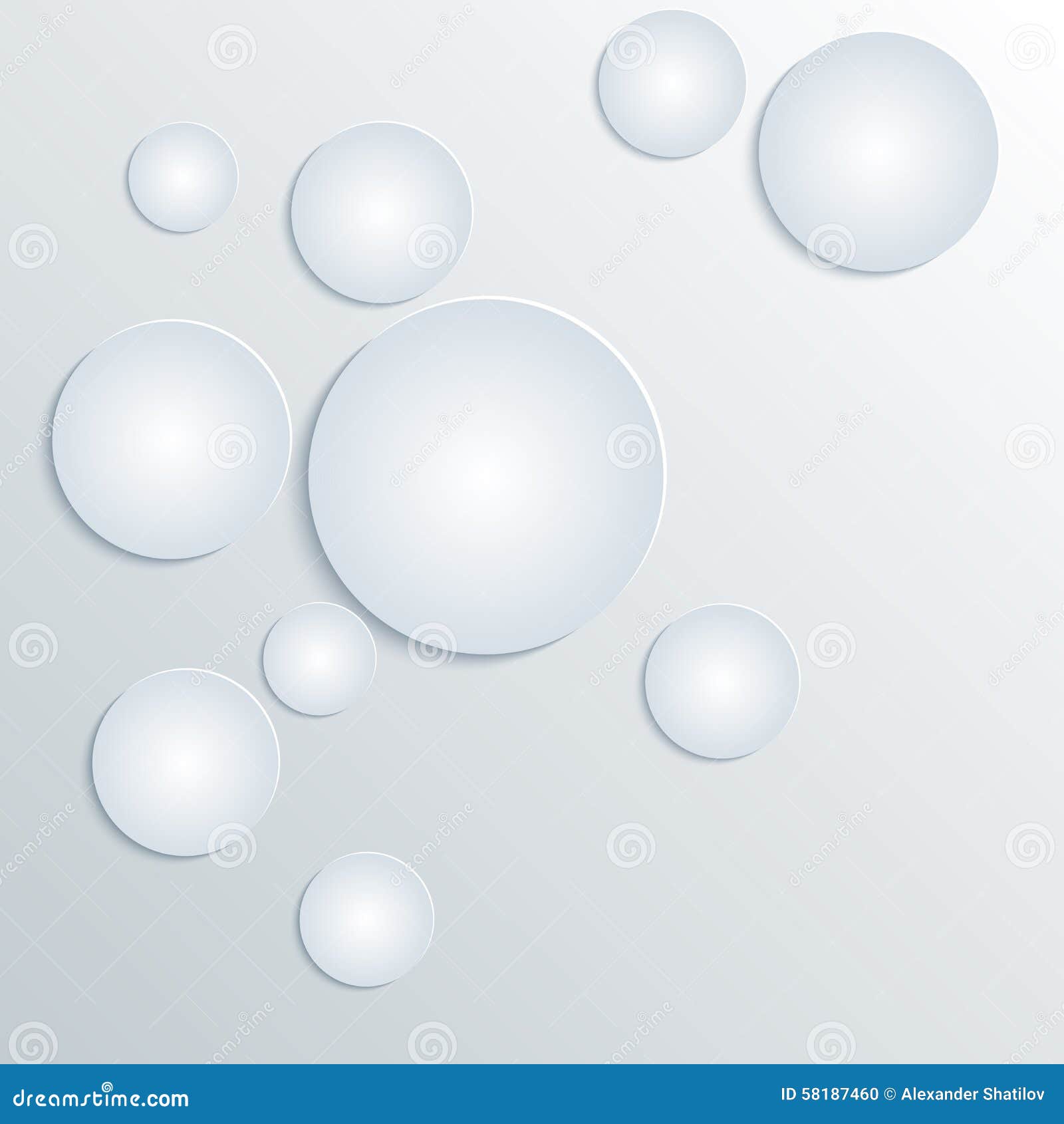 Volume Wheels with Shadow on Paper Stock Illustration - Illustration of ...