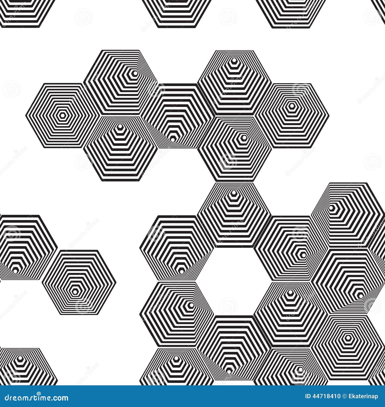 3d Hexagon Pattern