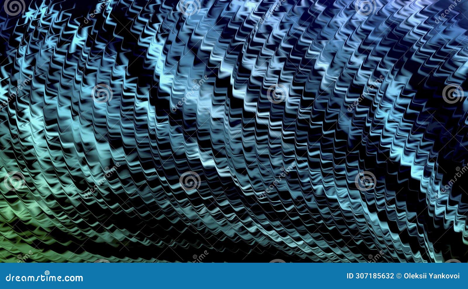 Wavy Stepped Architectural Abstract Background. Stock Illustration ...