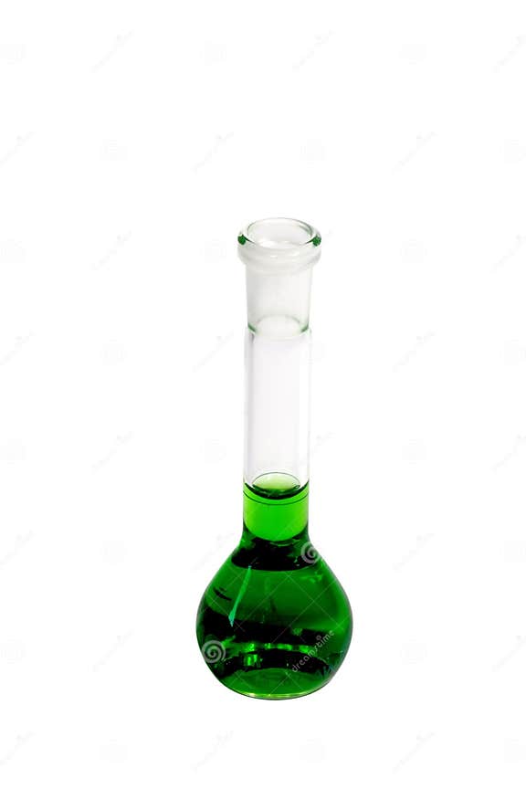Volumetric flask stock photo. Image of liquor, fluid, chemistry - 4463948