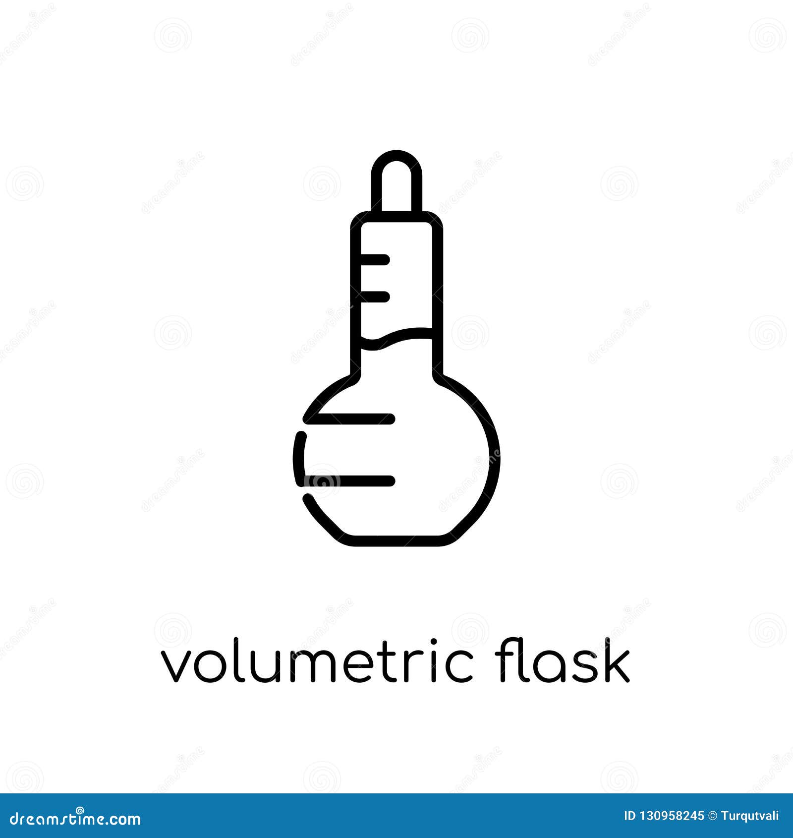 Volumetric Flask Icon from Science Collection. Stock Vector ...