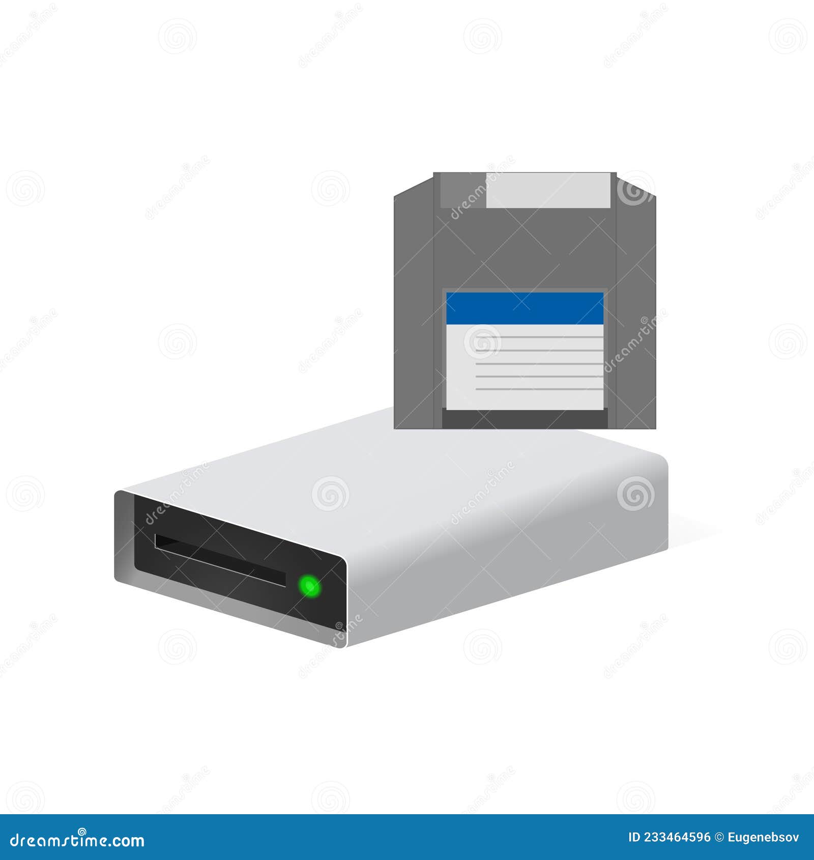 Volumetric Floppy Disk and Disk Drive for Personal Computer Stock ... Volumetric Floppy Disk and Disk Drive for Personal Computer Stock ...
