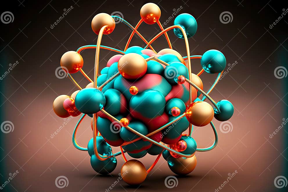 Volumetric Model of Protons and Neutrons Rotating on Atom Orbit Stock ...