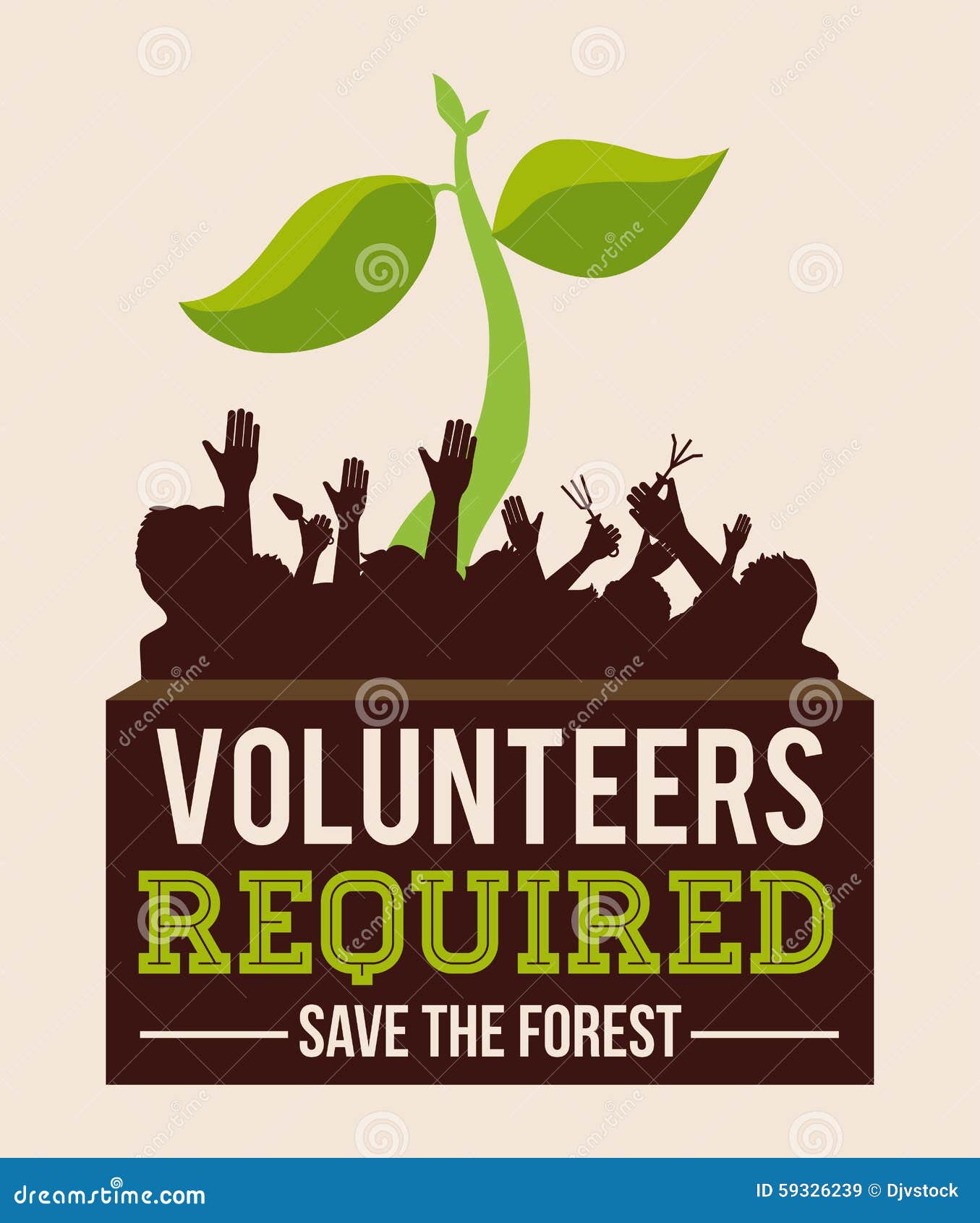 Volunteer design. stock vector. Illustration of education - 59326239