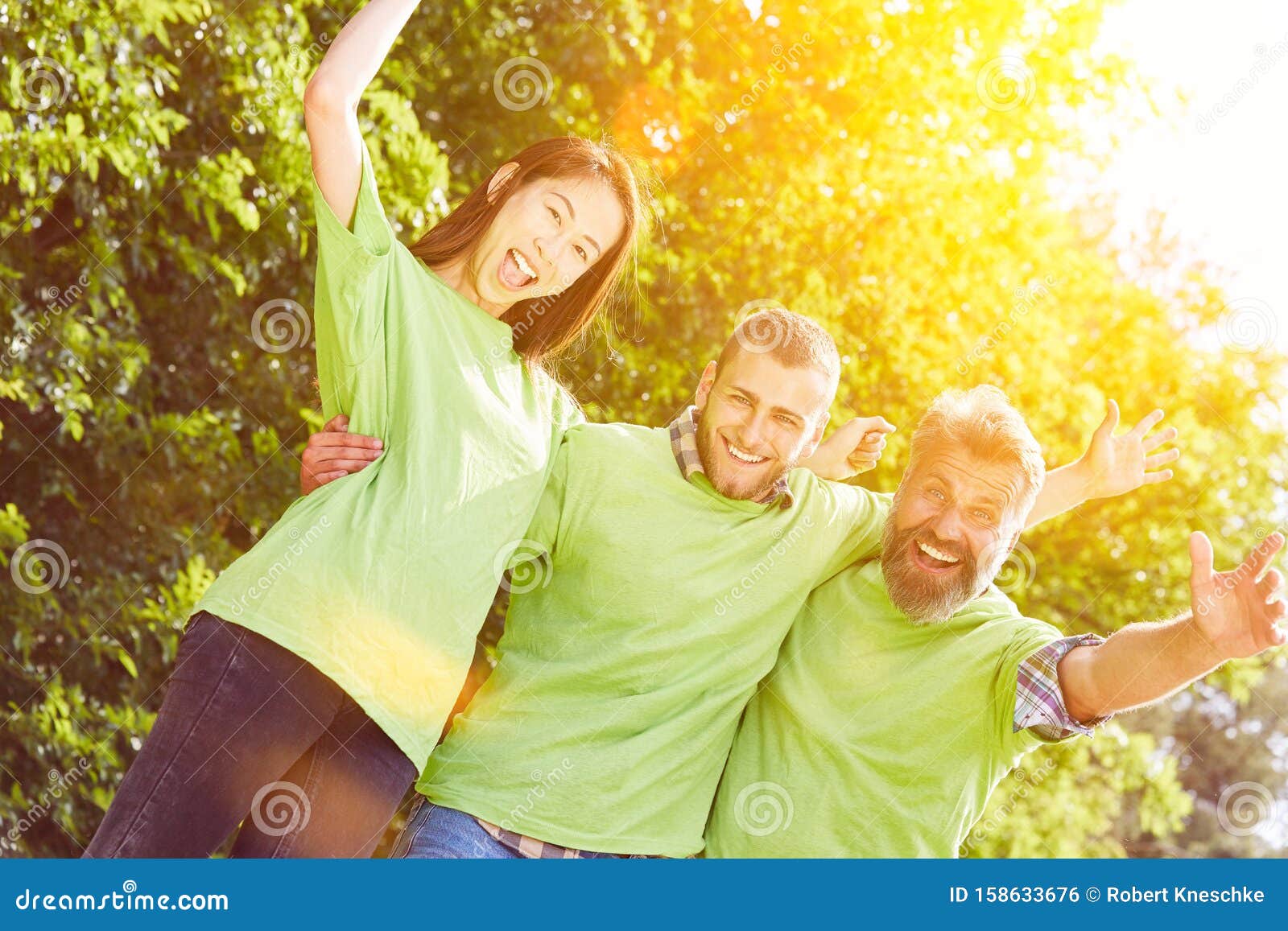 Volunteer Environmentalists As a Team Stock Photo - Image of park ...