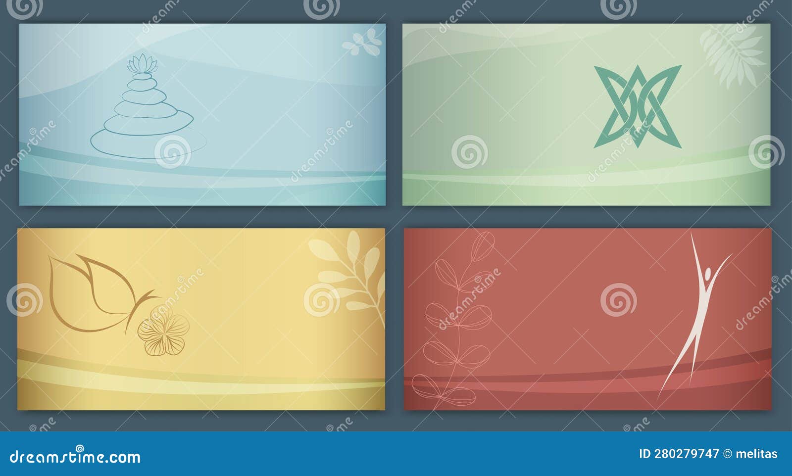 Editable Set Template Poster Banner -spa - Beauty - Holistic - Welfare ...