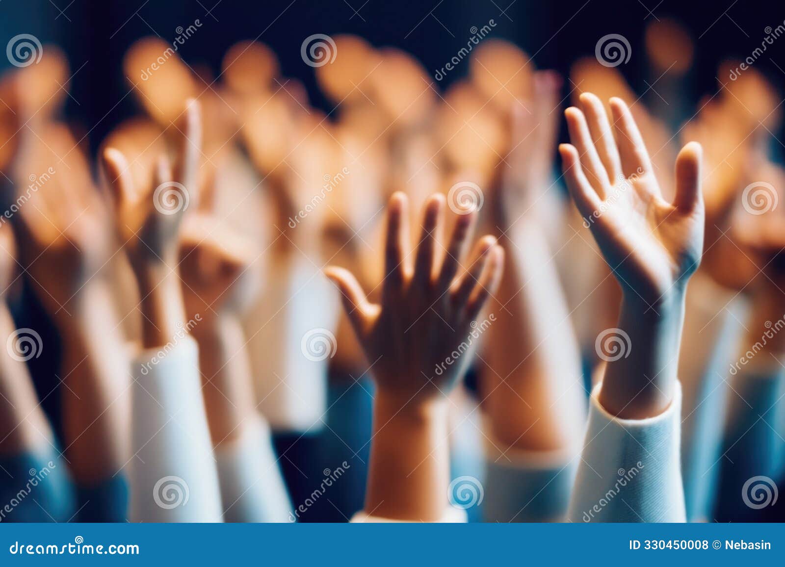 Volunteers in Action: Helping Hands Raised in Community Service and ...