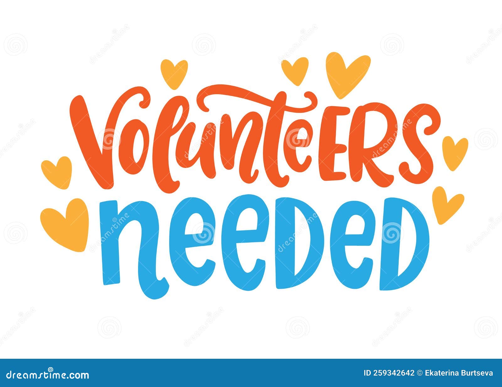 Volunteers Needed. Vector Hand Written Lettering Background Stock ... Volunteers Needed. Vector Hand Written Lettering Background Stock ...