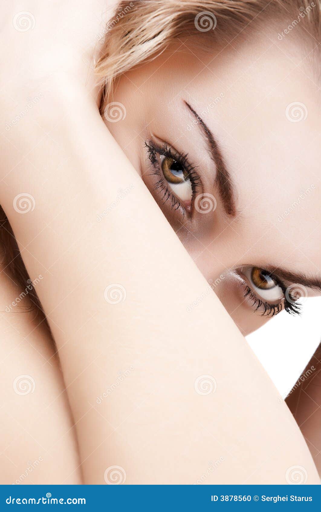 Voluptuous look stock photo. Image of eyes, girl, freshness - 3878560
