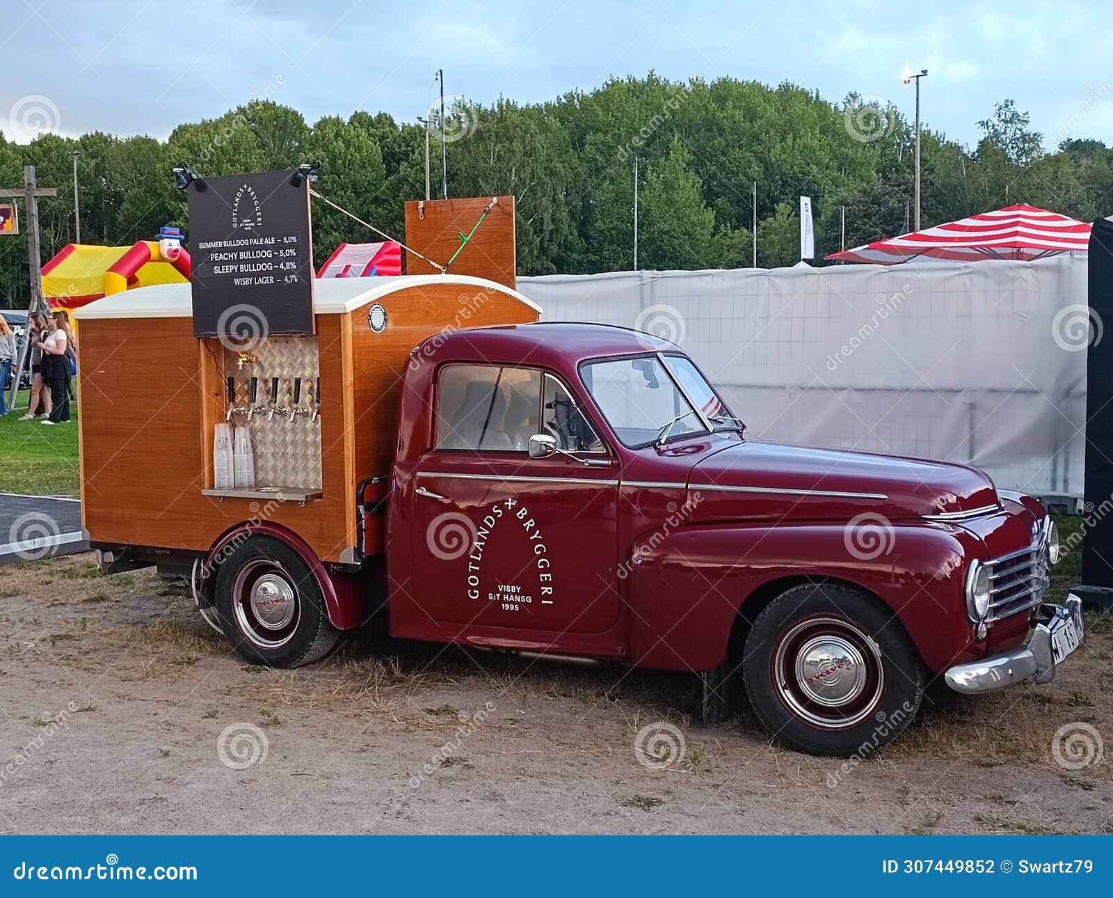 Volvo Beer truck editorial photography. Image of beer - 307449852