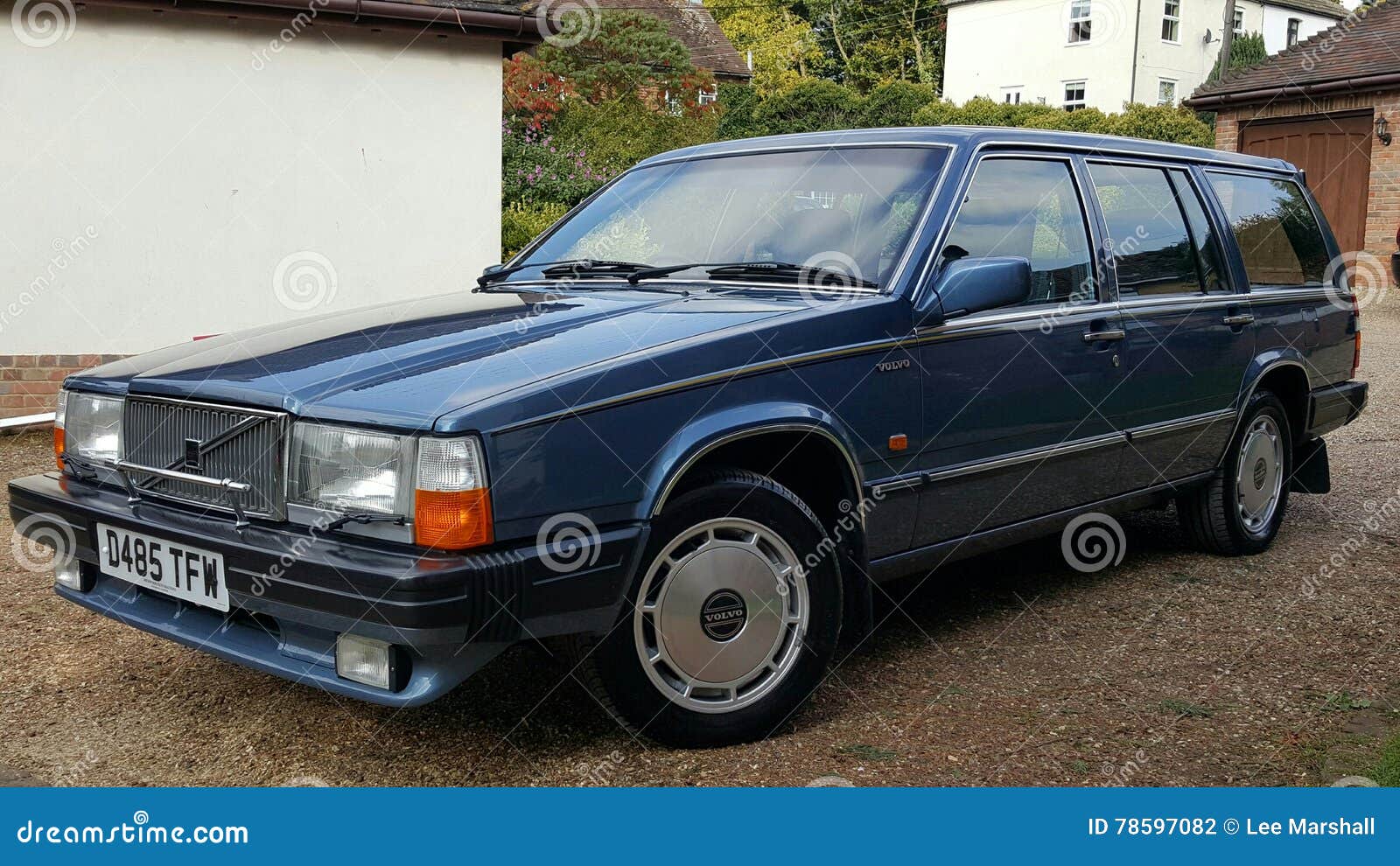 Volvo 760 GLE editorial photography. Image of metallic - 78597082