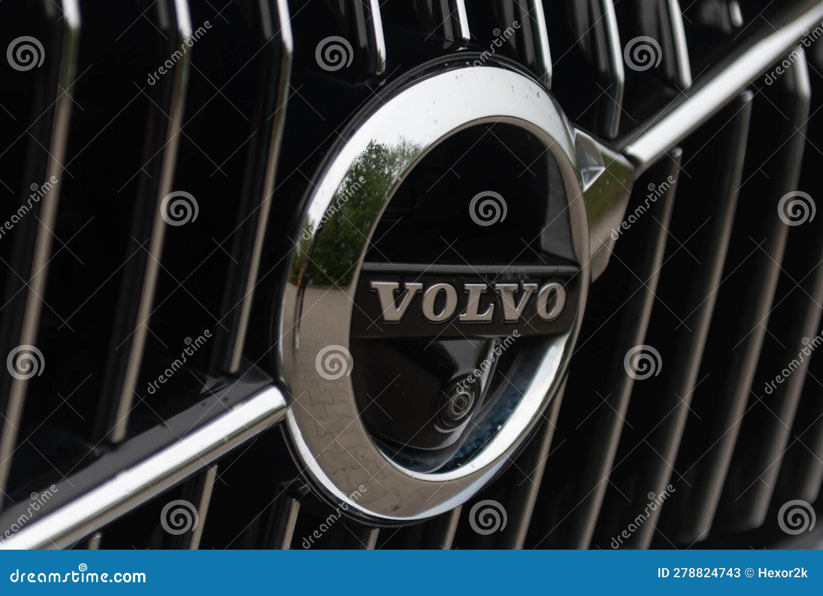 Volvo logo XC60 editorial stock photo. Image of sedan - 278824743