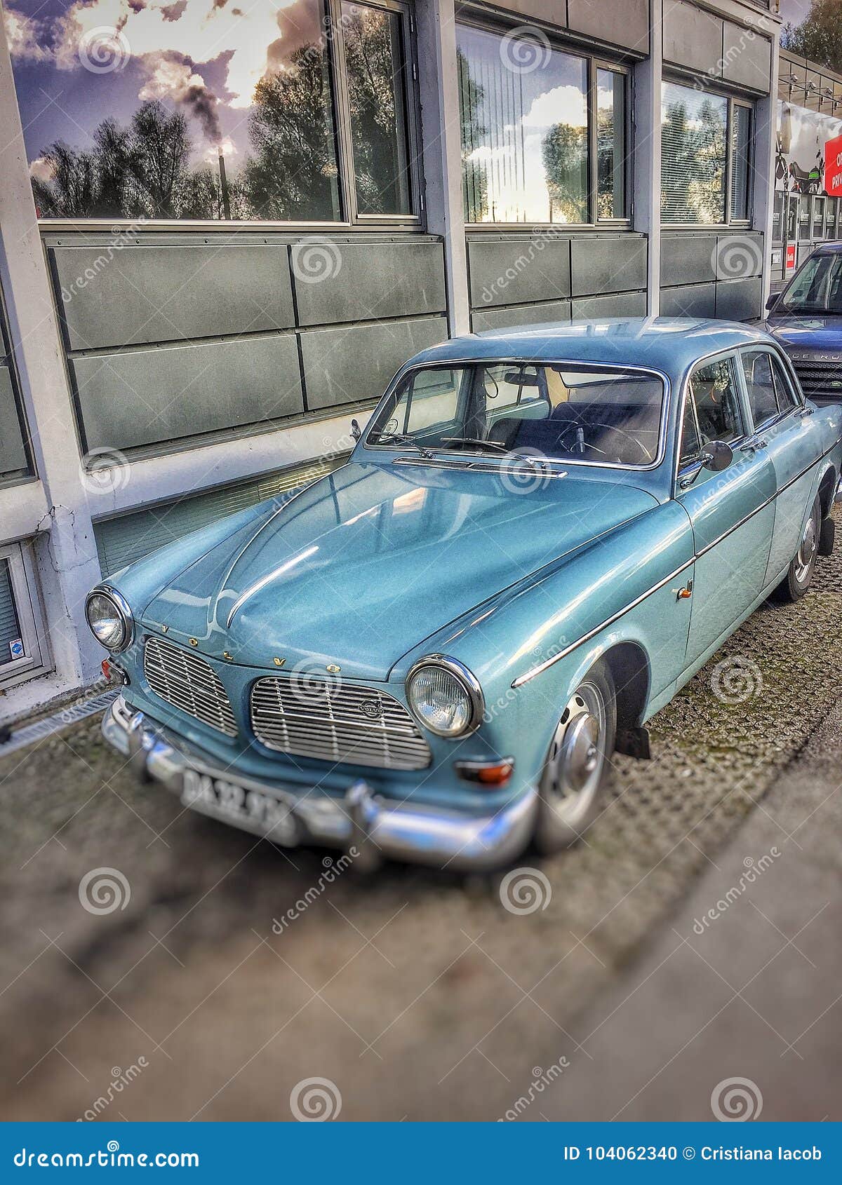 Volvo stock photo. Image of volvo, grey, vintage, oldcar - 104062340