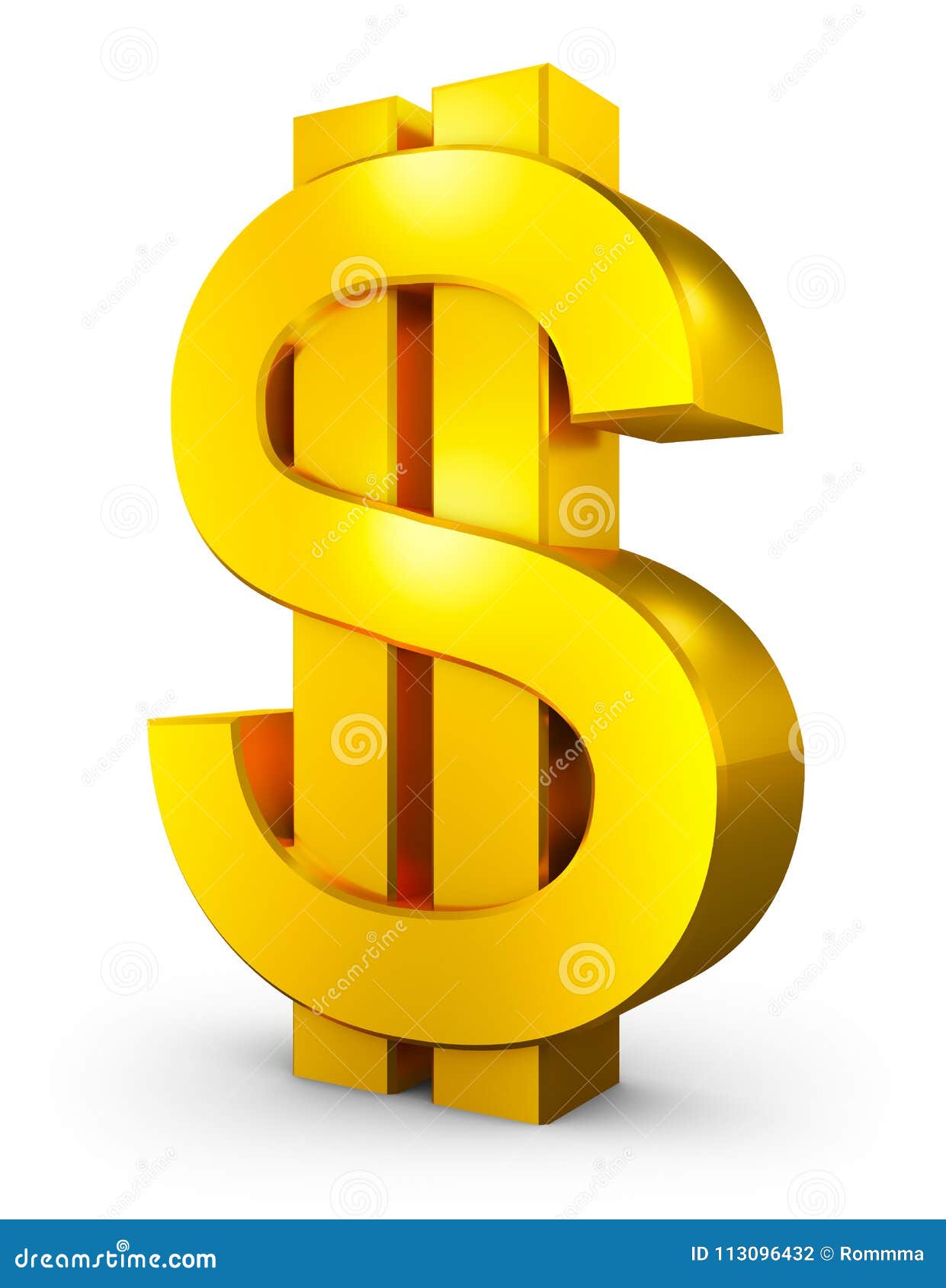 Volymetriskt dollartecken stock illustrationer. Illustration av utbyte ...