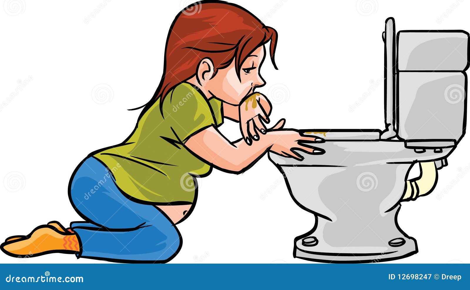 Royalty Free Stock Photography: Vomit. Image: 12698247