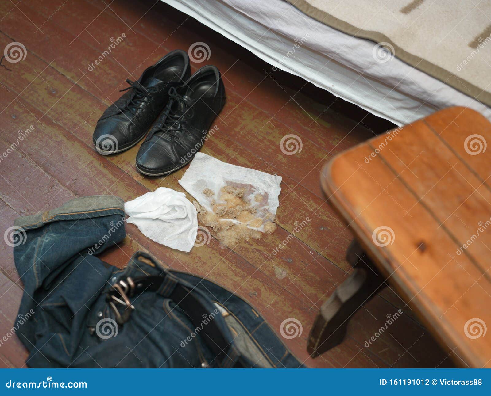 Vomit on the floor stock photo. Image of room, sickness - 161191012