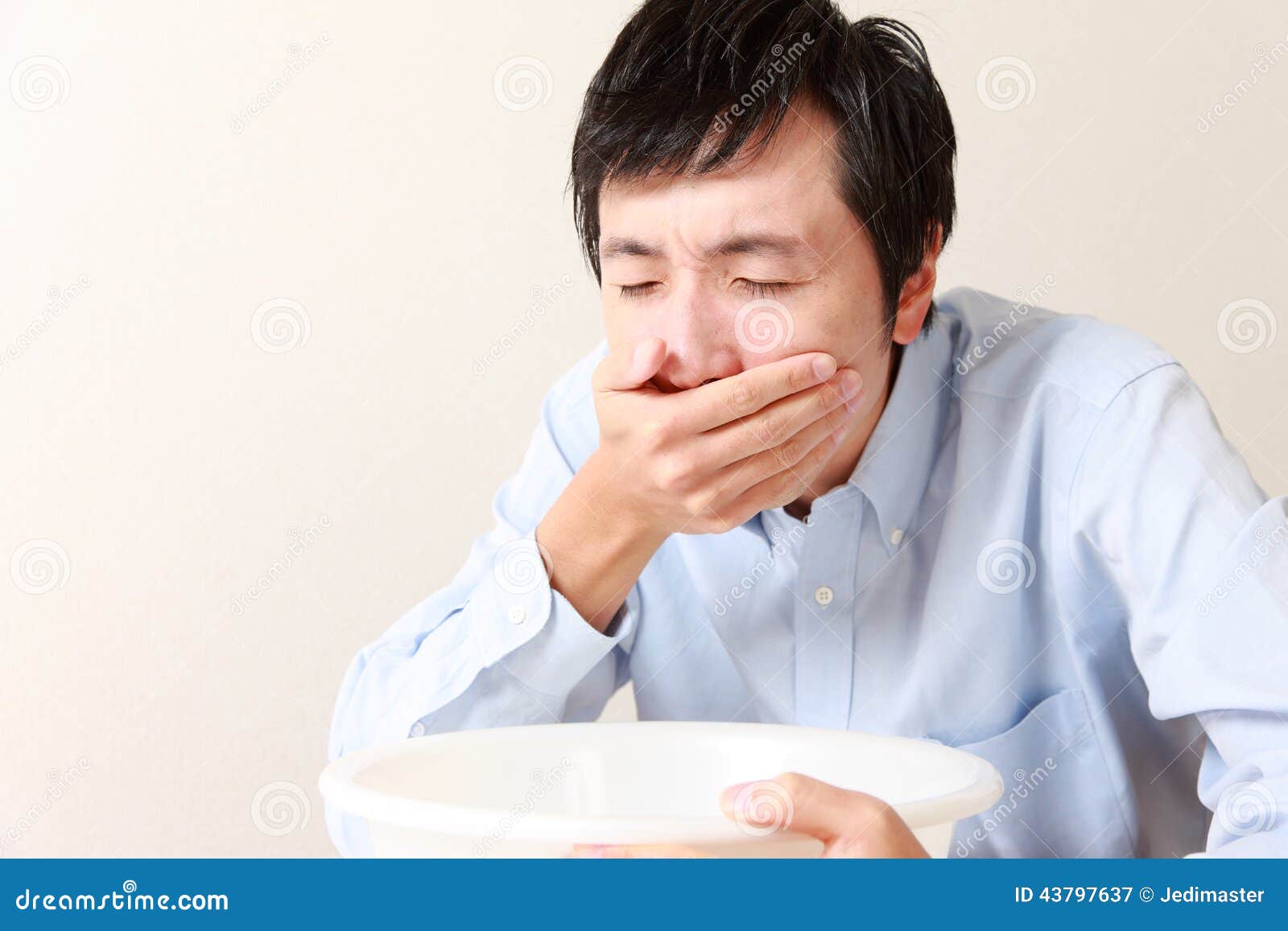 Vomiting man stock image. Image of male, background, vomiting - 43797637