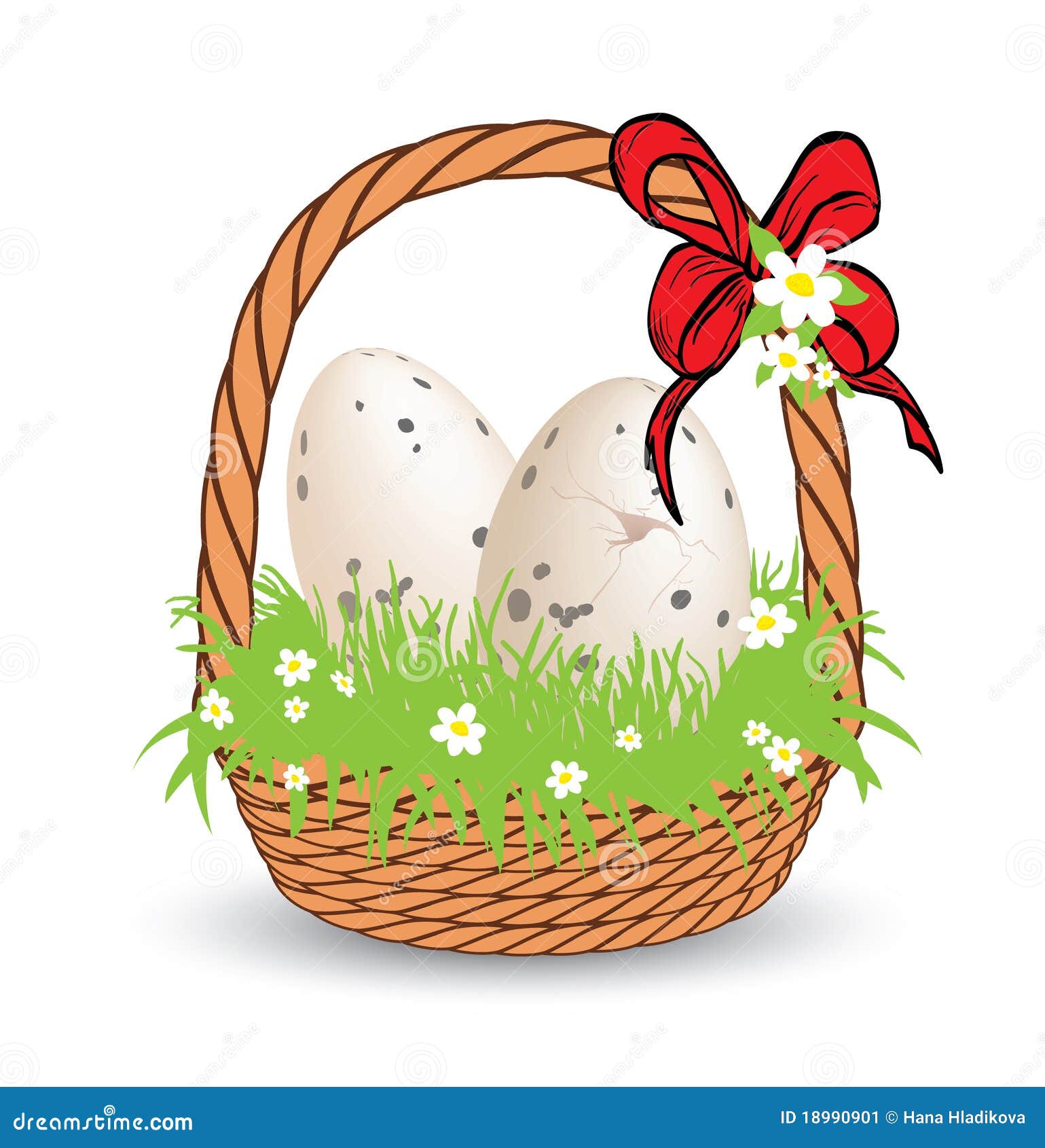 Von Hand Gezeichnet Ostern-Abbildung Stock Abbildung - Illustration von ...