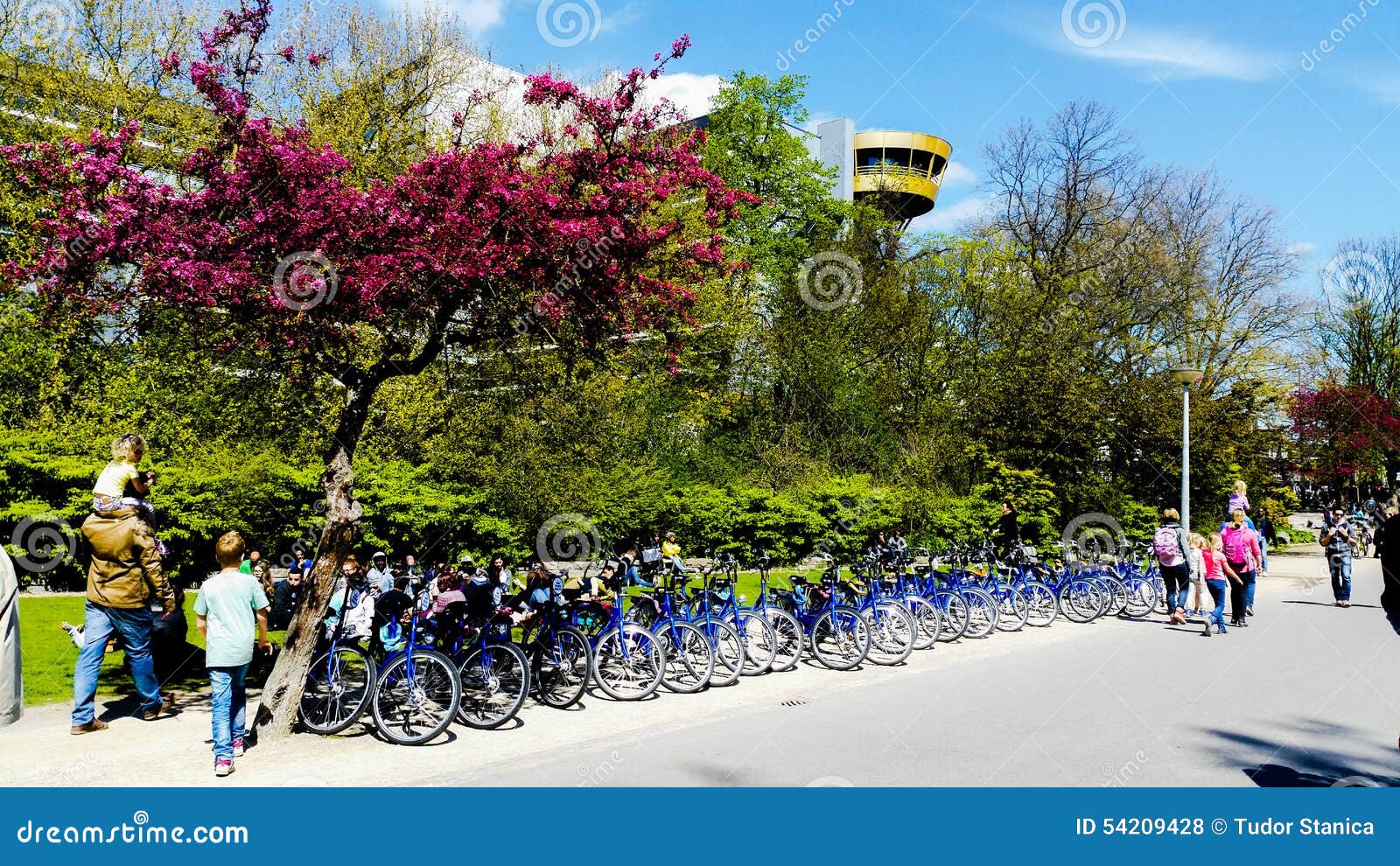 Vondelpark Amsterdam editorial stock photo. Image of park - 54209428
