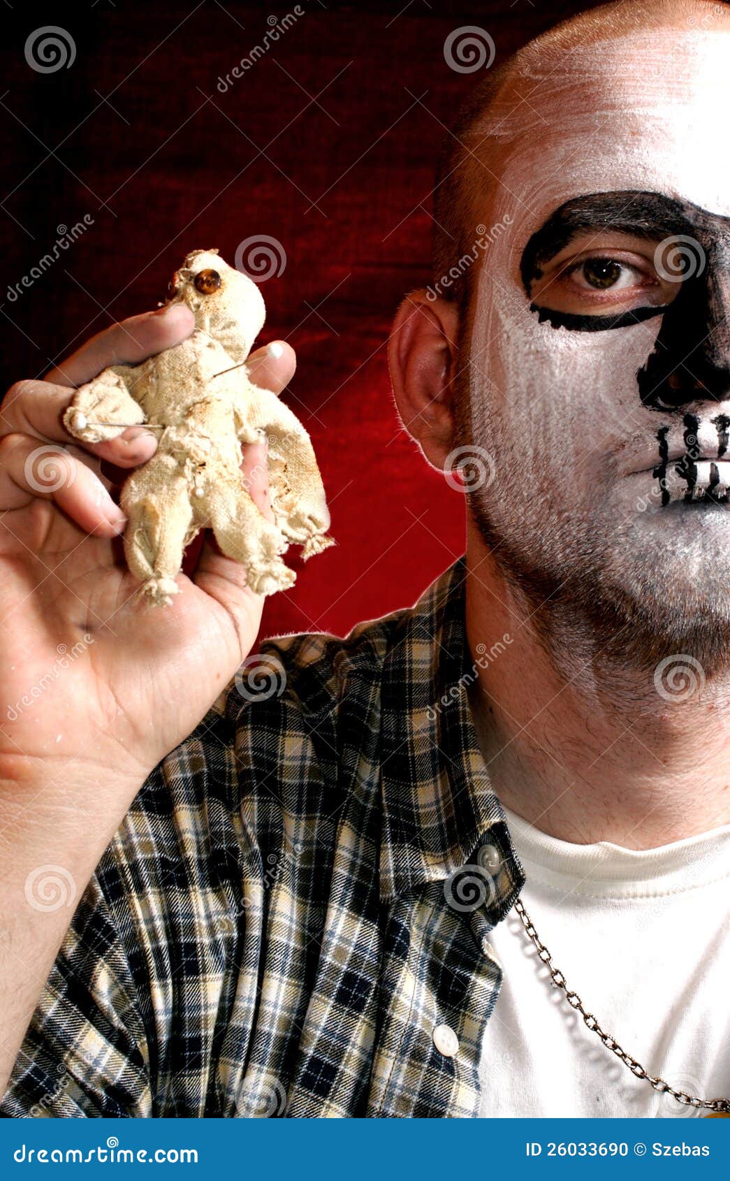 Voodoo stock photo. Image of goth, grunge, shaman, closeup - 26033690
