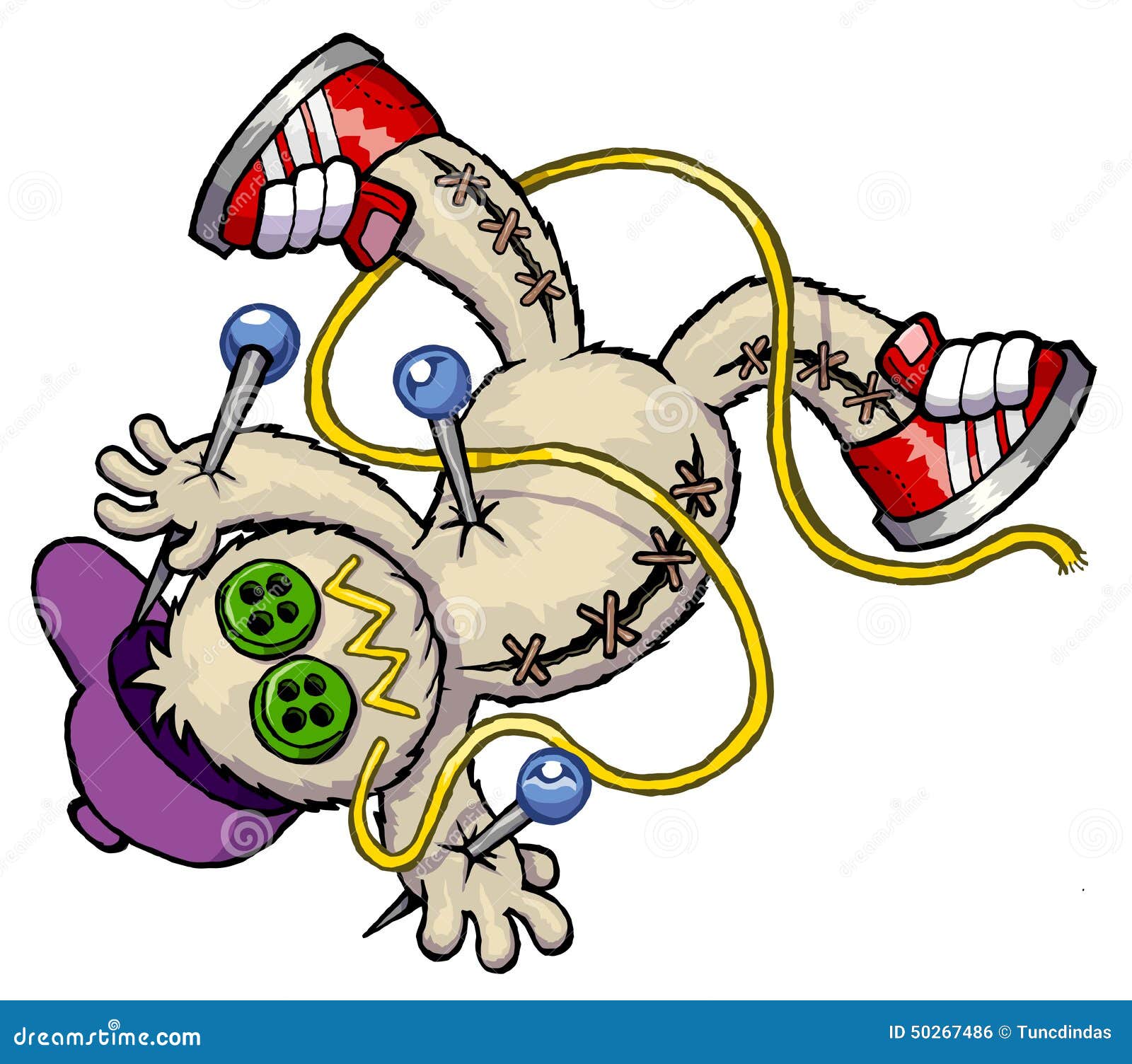 Voodoo b-boy1 stock vector. Illustration of graffiti - 50267486