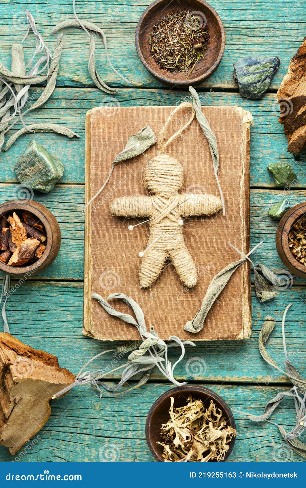 Voodoo Dolla Doll Used In Witchcraft Stock Image Image Of Disaster Mystic 219255163