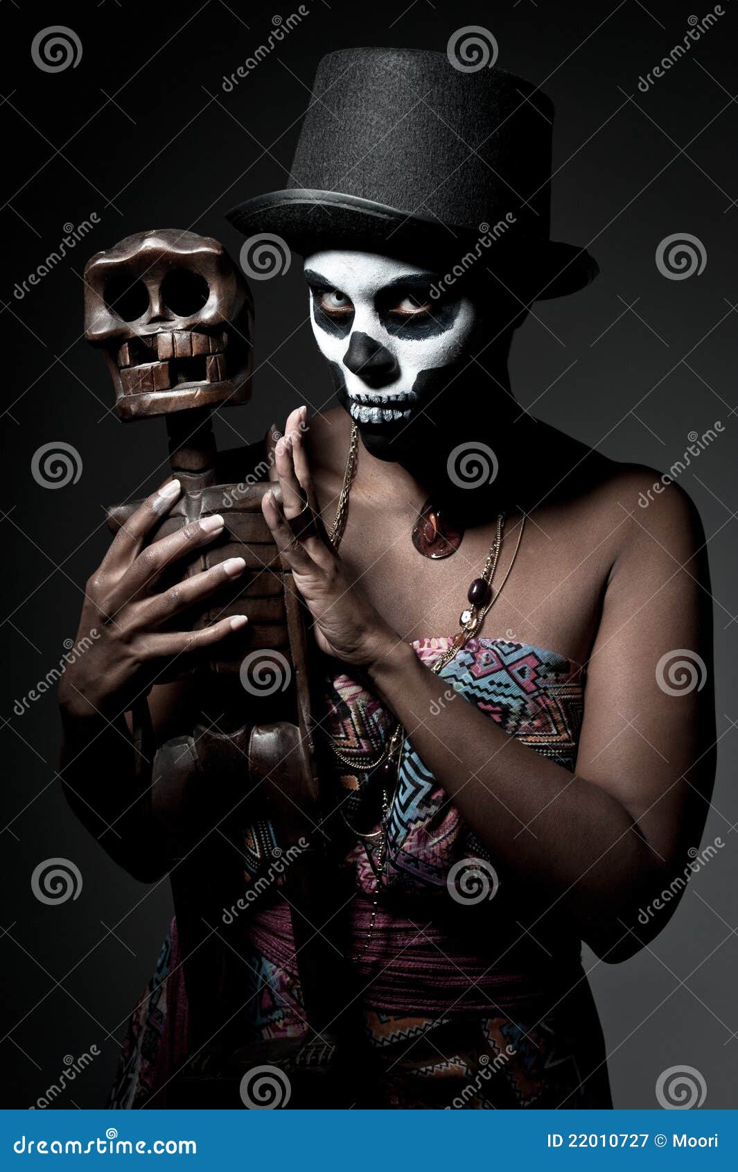 Voodoo Priestess Makeup