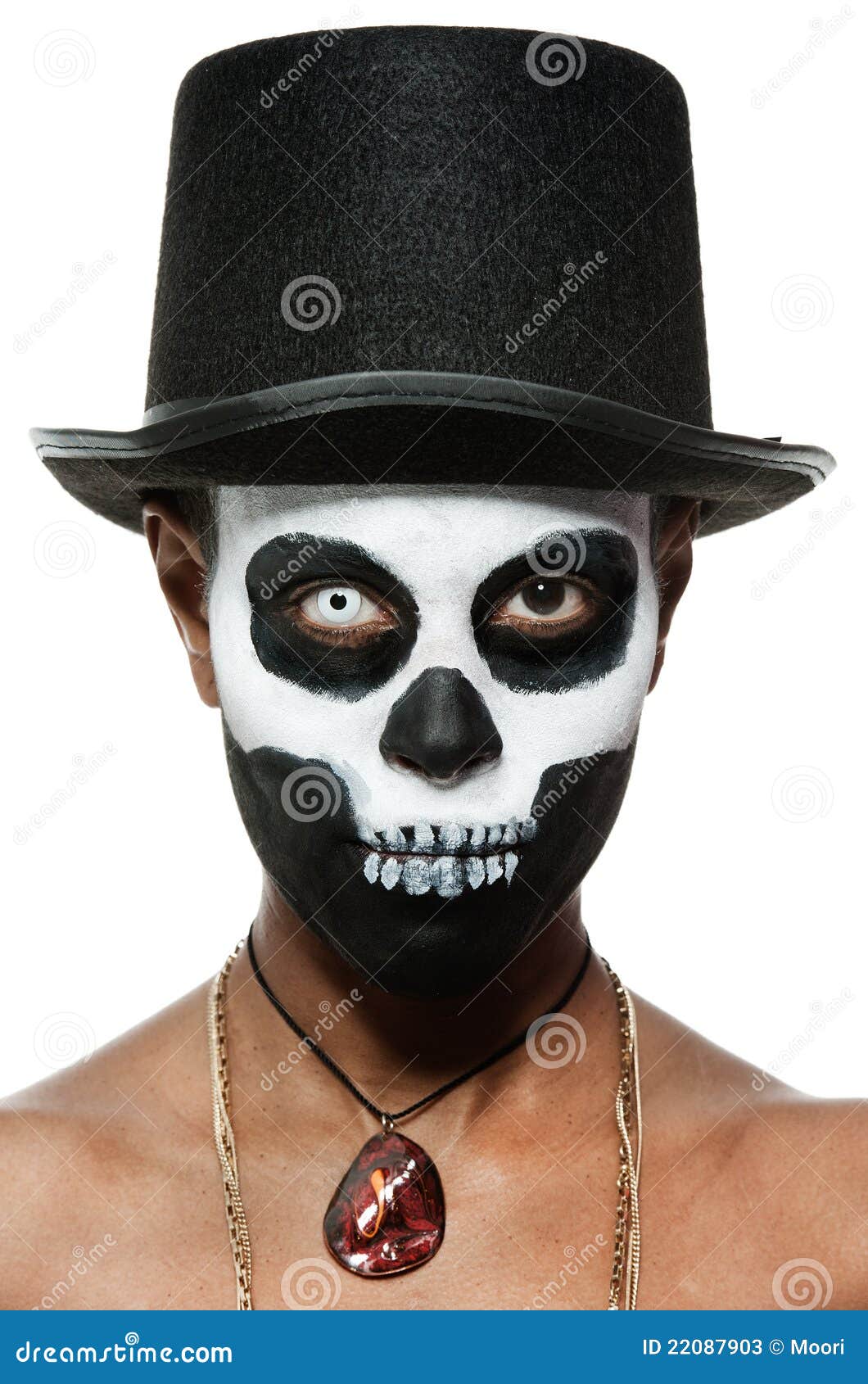 Voodoo priestess stock image. Image of fantasy, nightmare - 22087903