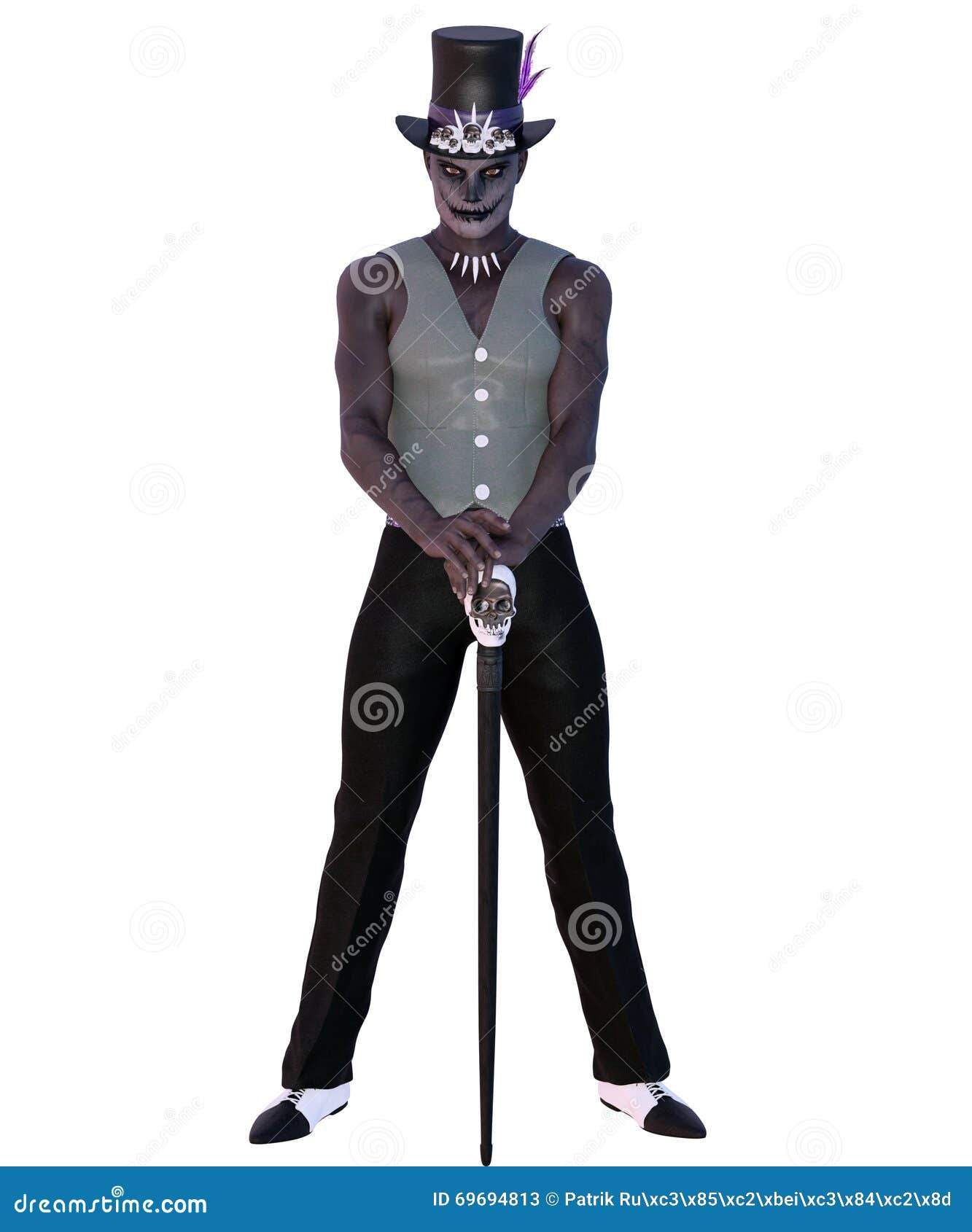 The Shaman Vector Illustration | CartoonDealer.com #7457602