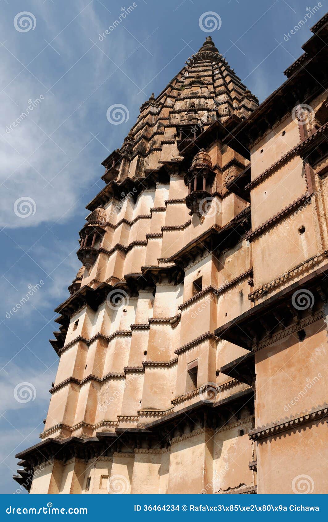 Voorbeeld Van Typische Indische Architectuur Stock Foto - Image of muur ...