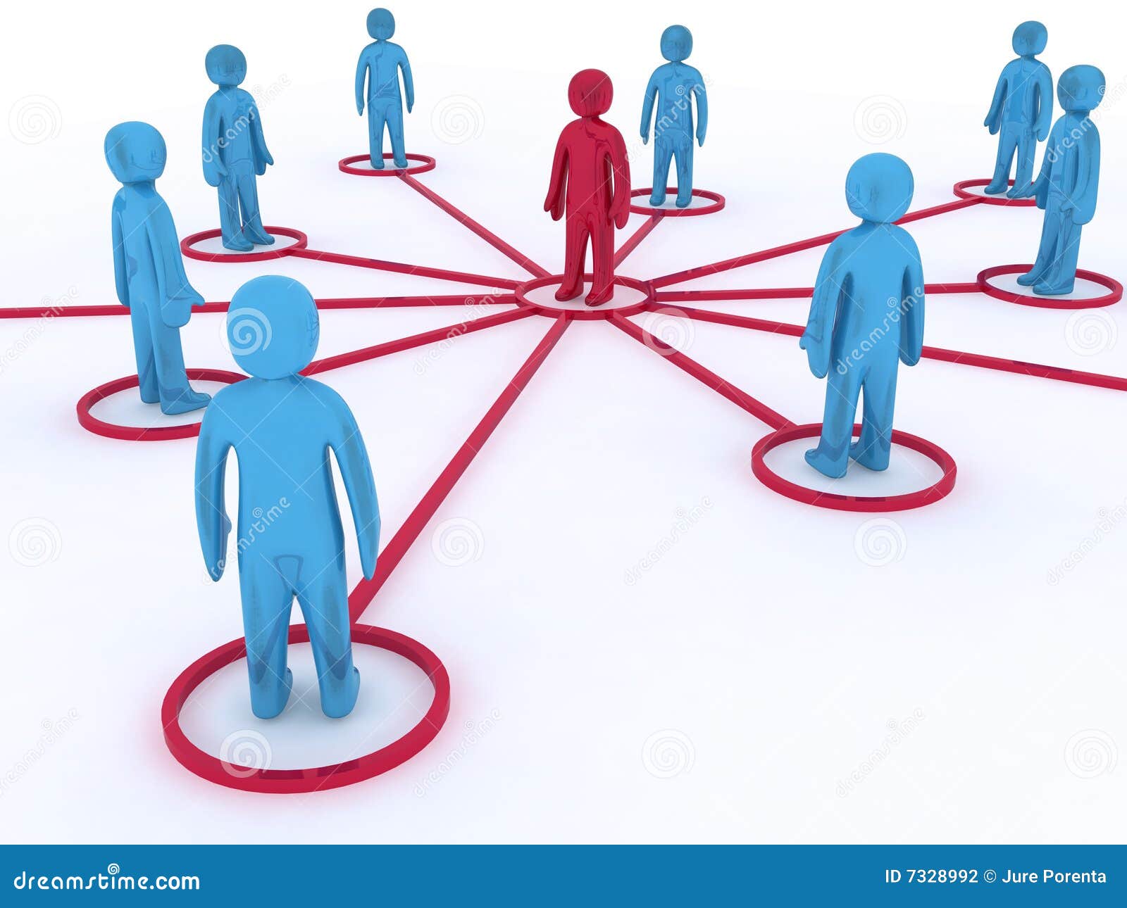 Voorzien van een netwerk stock illustratie. Illustration of voorwerp ...