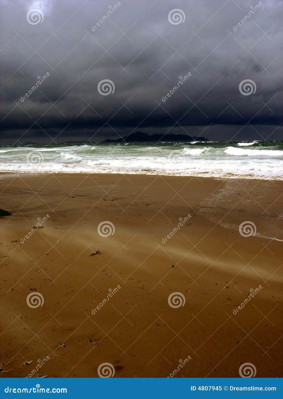 Vor Sturm stockbild. Bild von donner, wasser, reise, sandig - 4807945